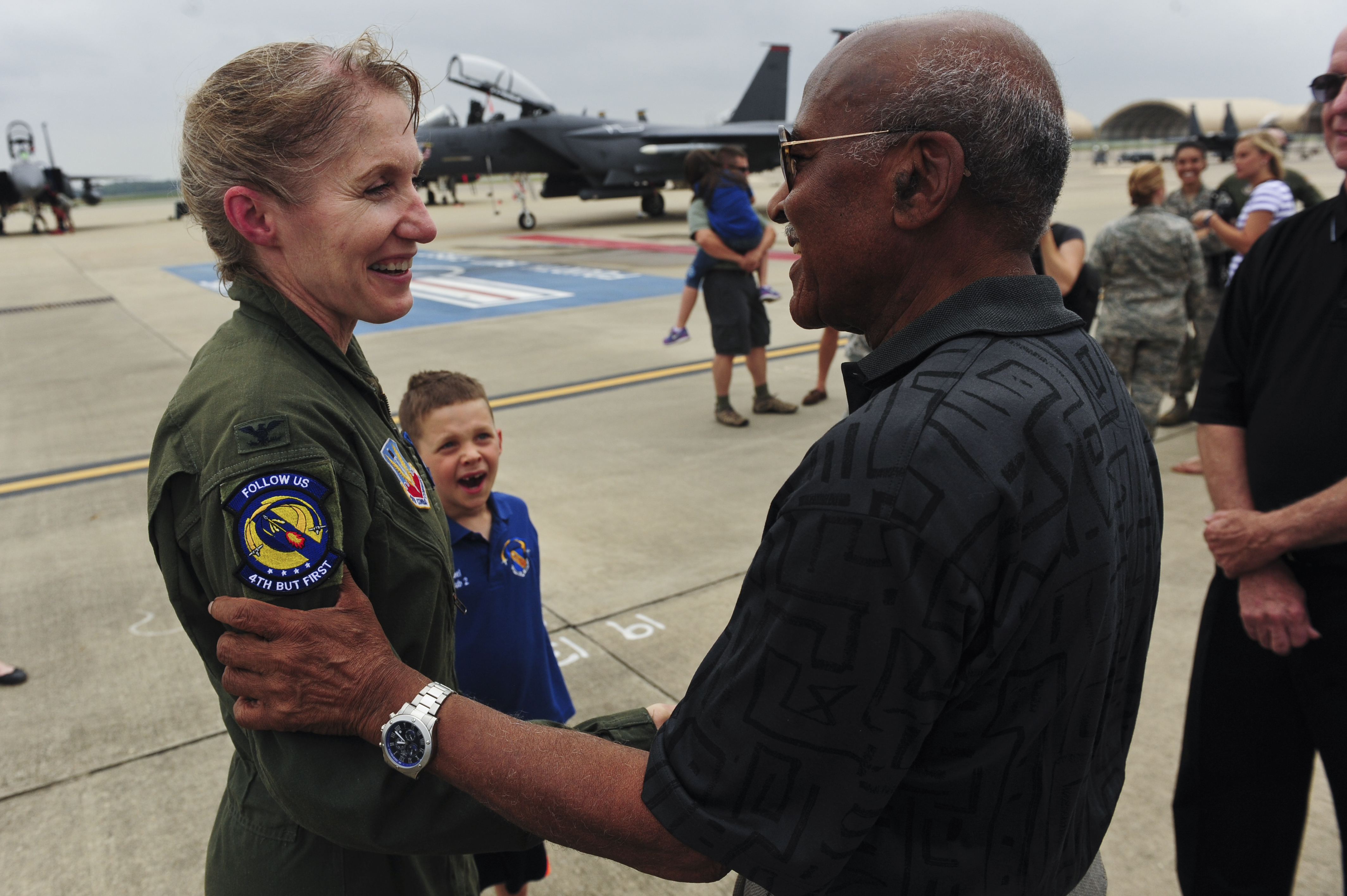 Photos: Col. Leavitt conducts final flight as 4 FW commander > Air ...
