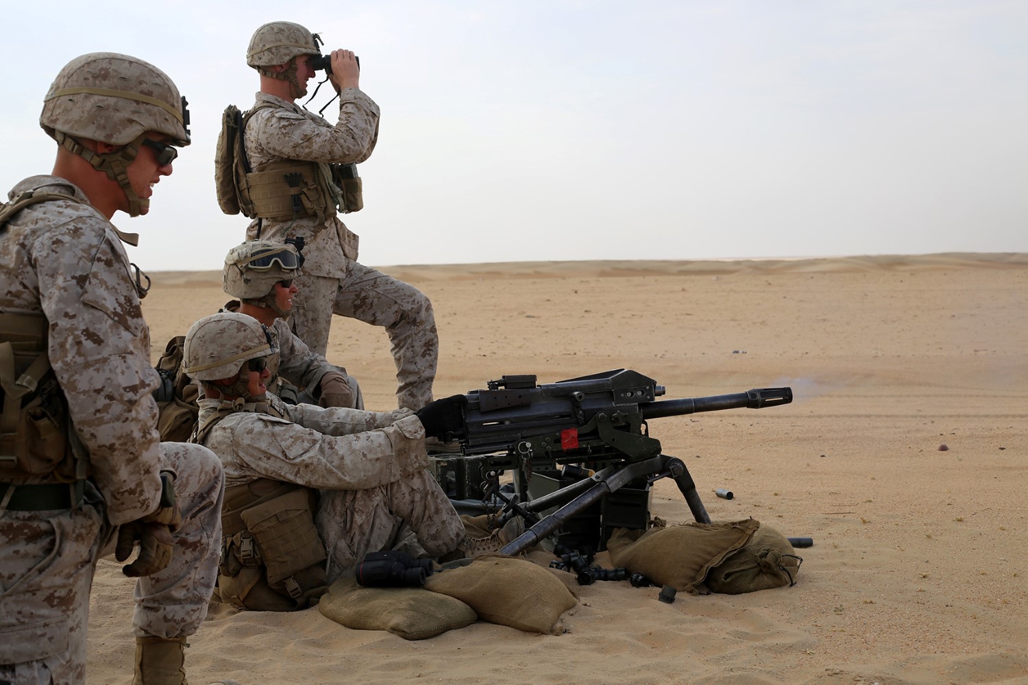 CAAT Blue brings out the big guns for training shoot