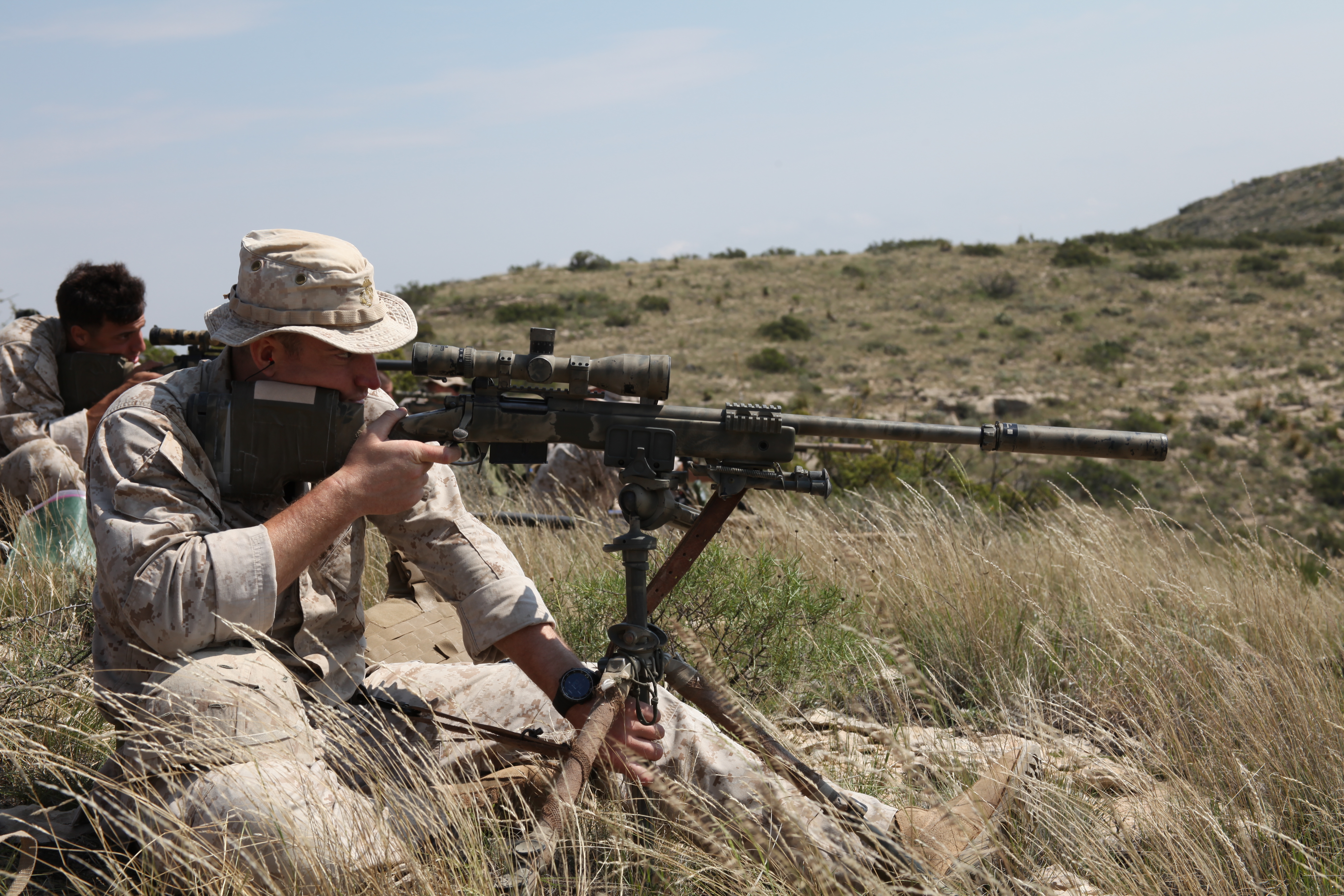 usmc sniping