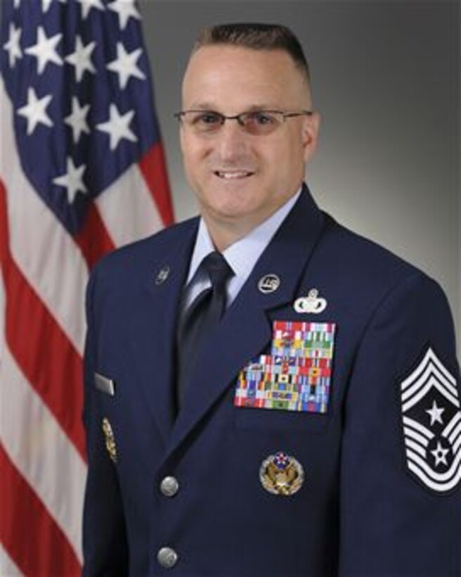 Chief Master Sgt. Harold L. Hutchinson, Pacific Air Forces command chief
