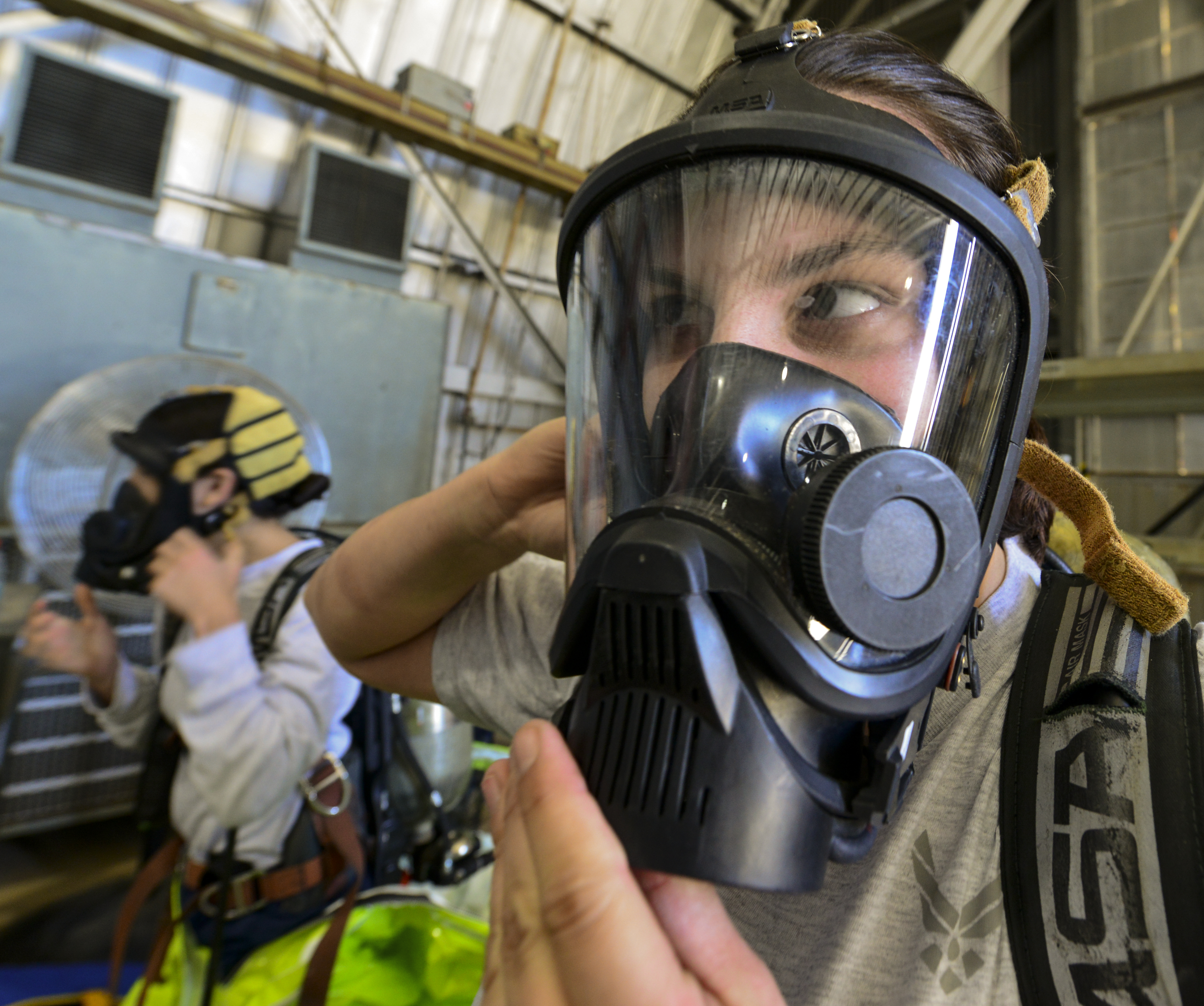 CE Airmen gear up for hazardous material exercise > 919th Special ...