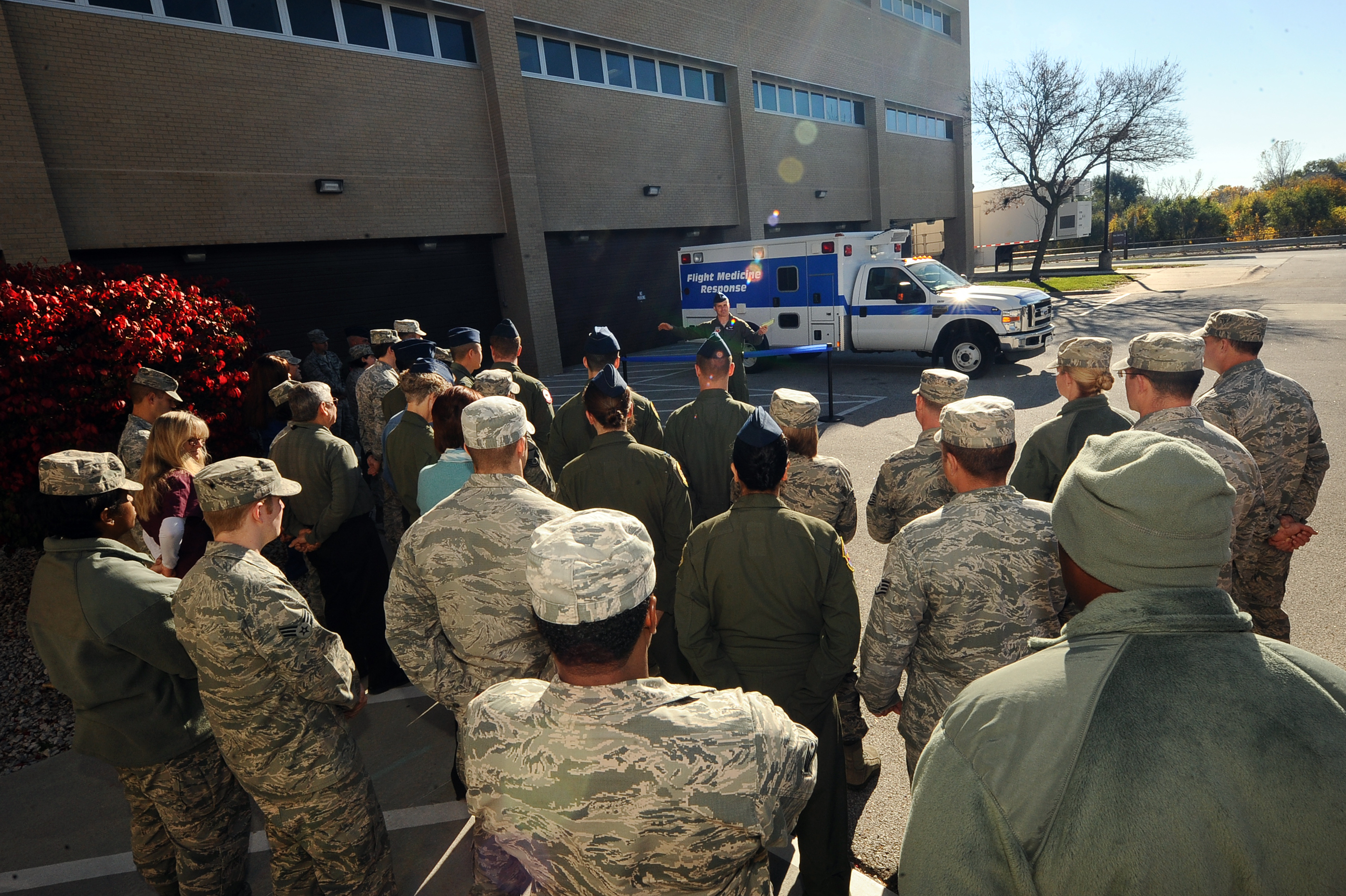 55th Aerospace Medicine Squadron cuts the ribbon on a new location