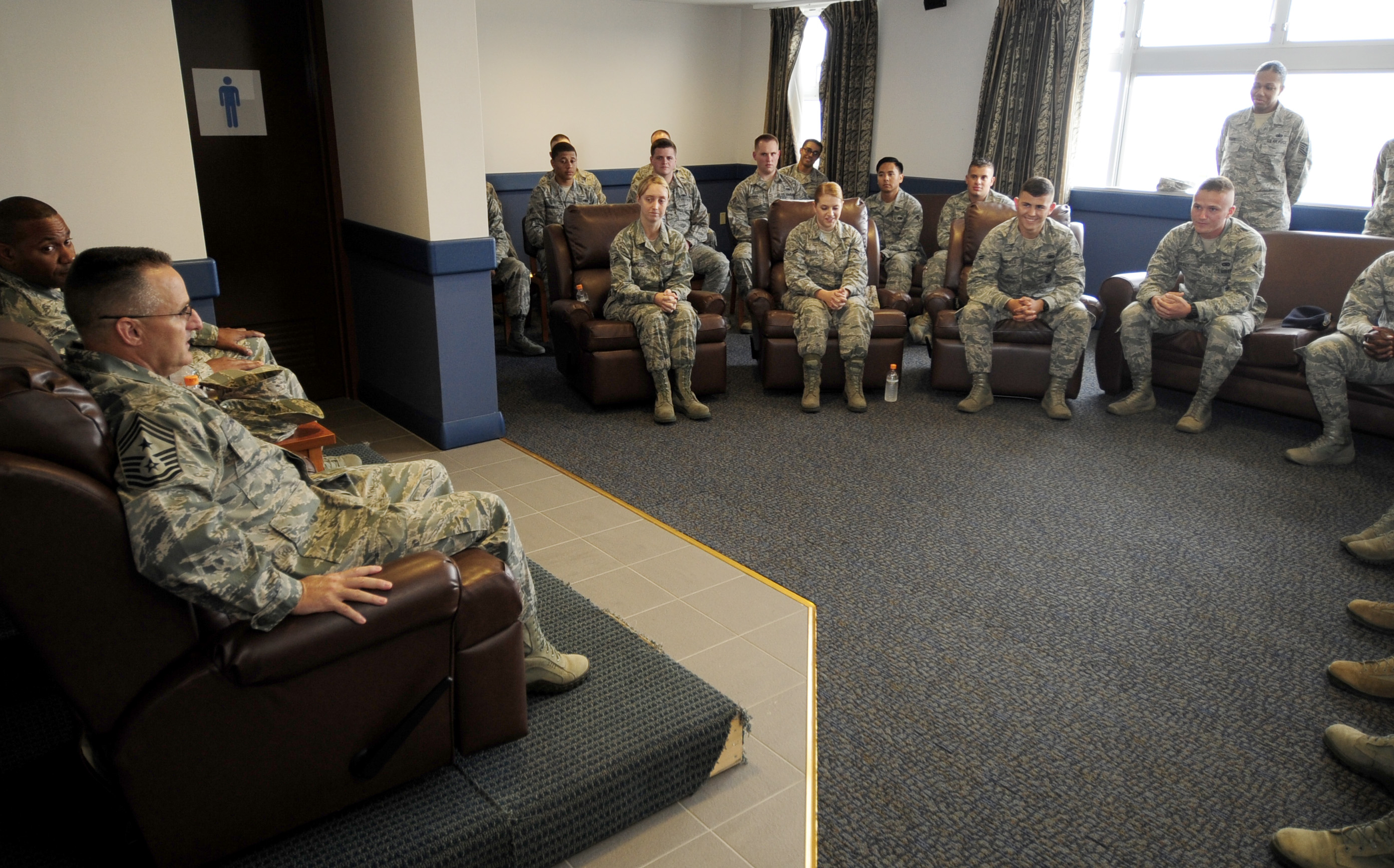 PACAF's new command chief visits Kadena > Kadena Air Base > Article Display