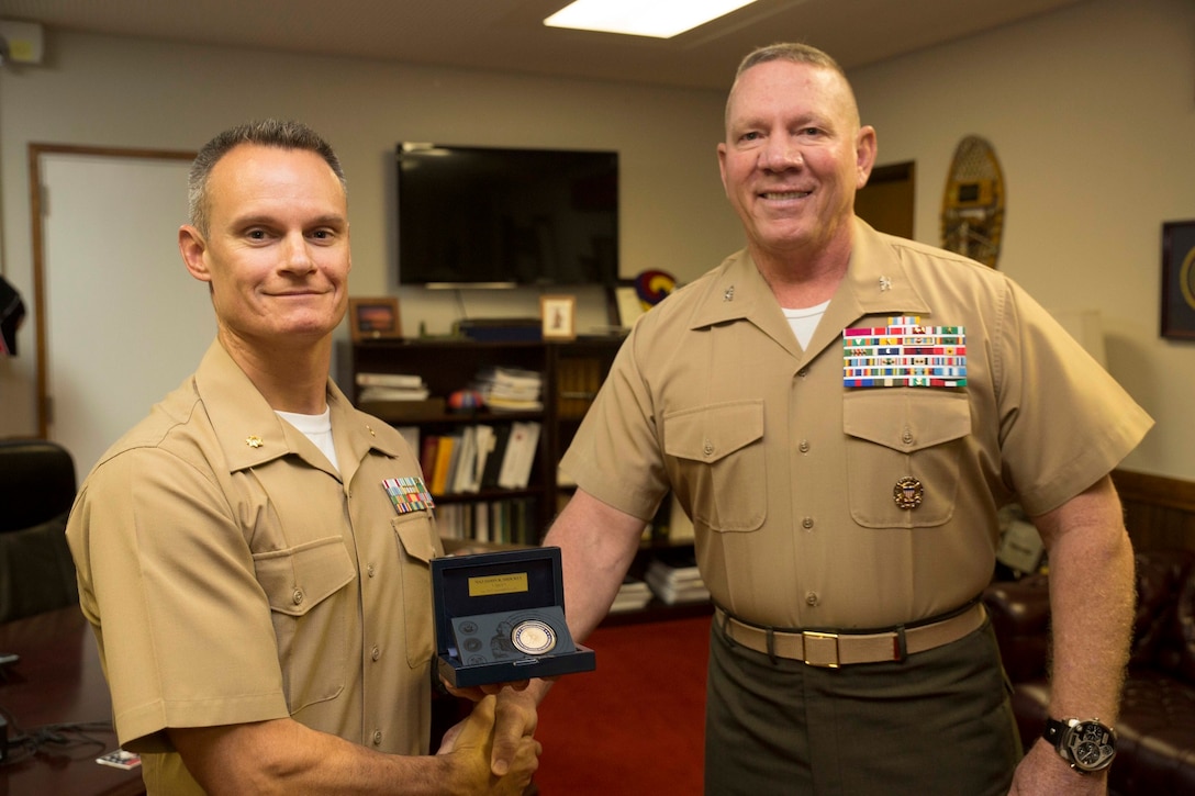 U.S. Marine receives prestigious Copernicus award