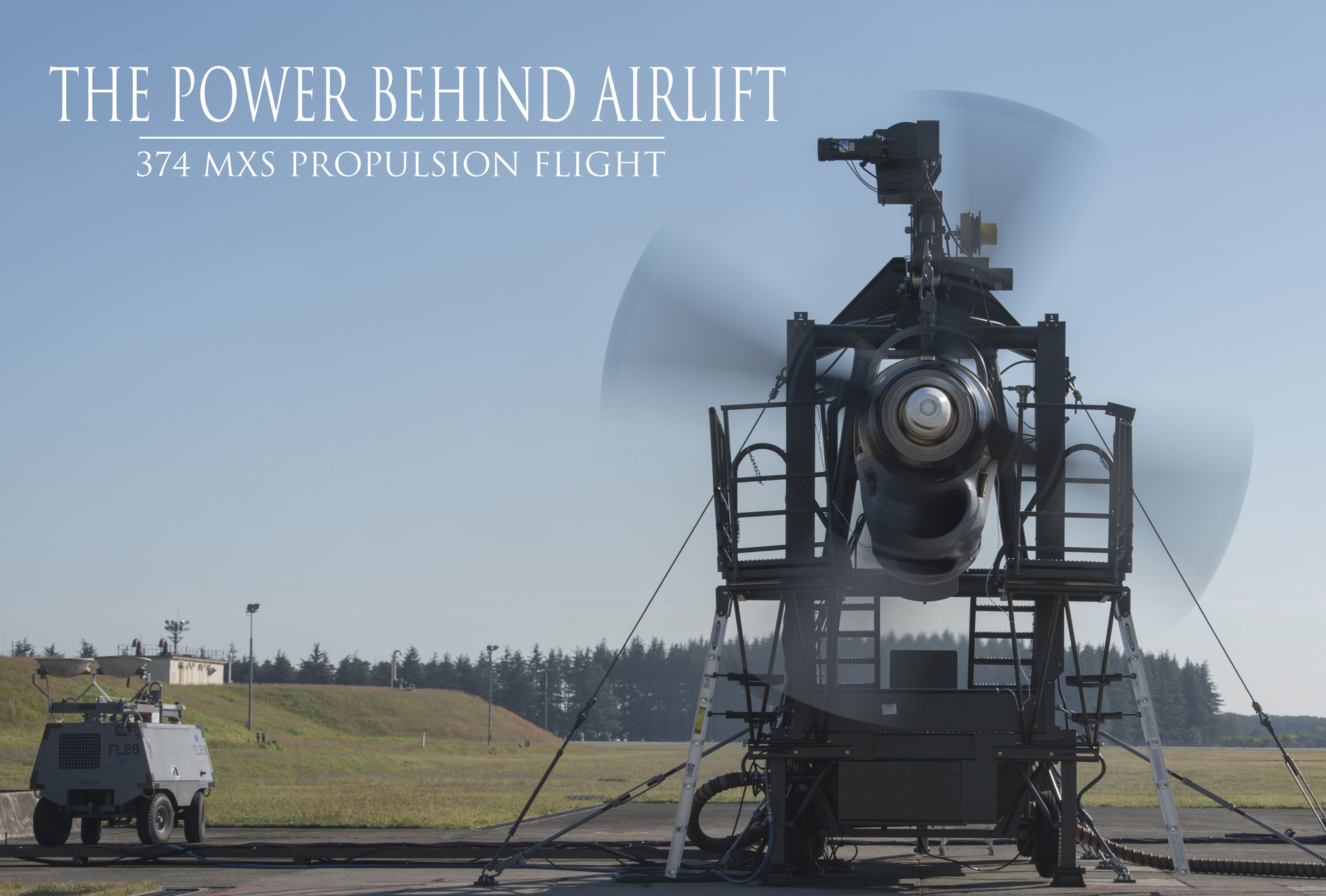 The power behind airlift: 374 MXS Propulsion flight