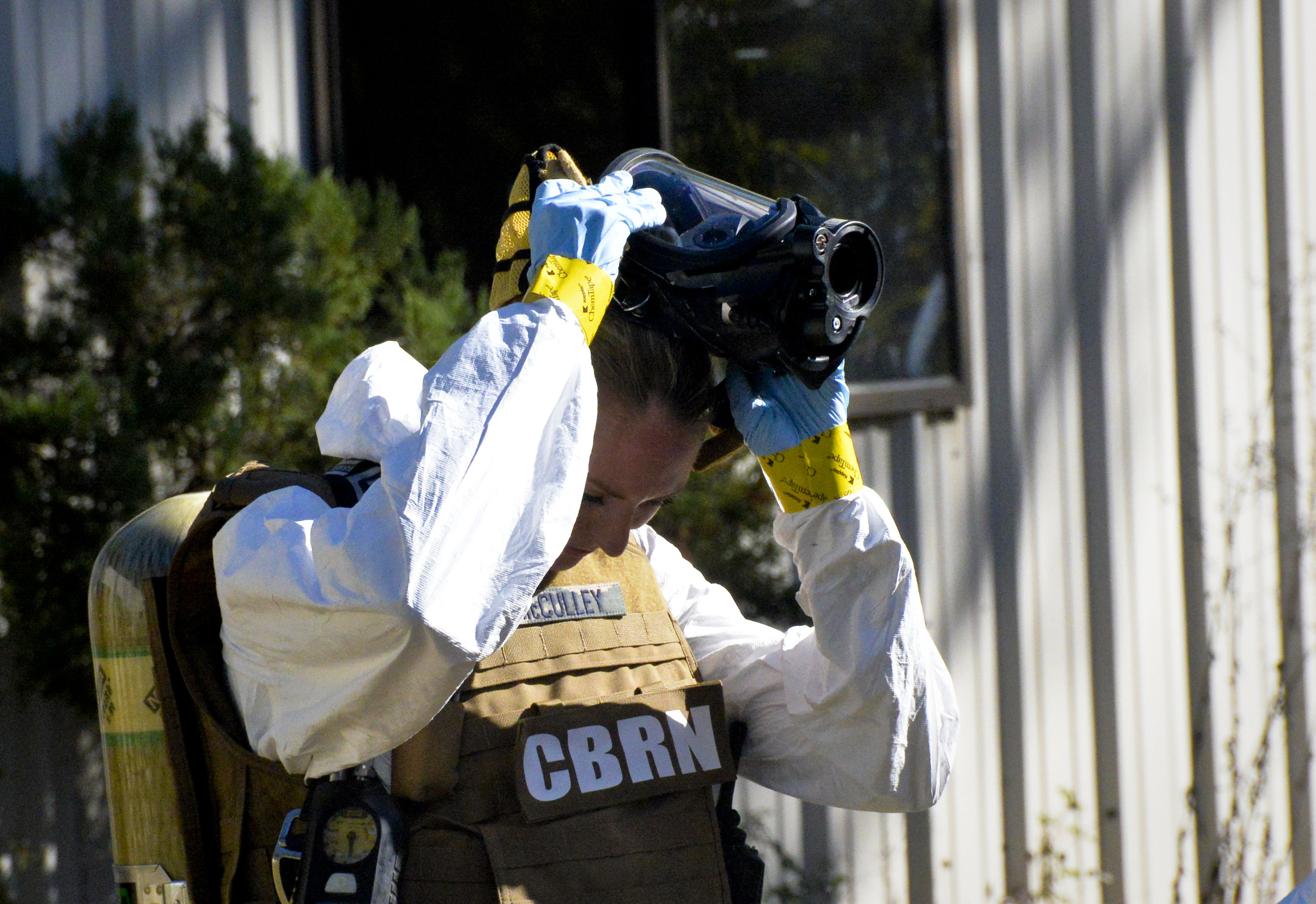 Emergency Management conducts CBRN practice > Barksdale Air Force Base ...