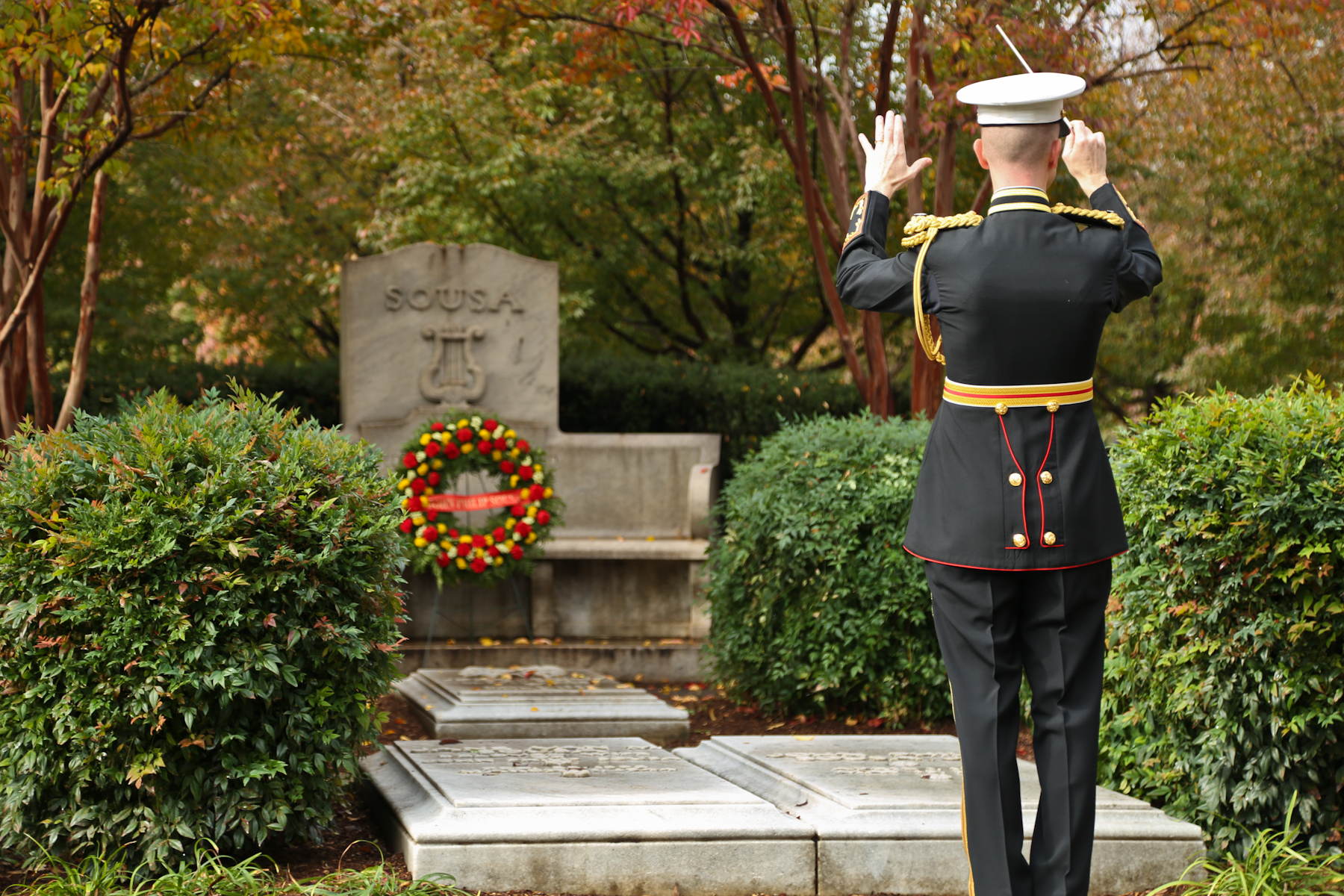 Sousa Grave Ceremony