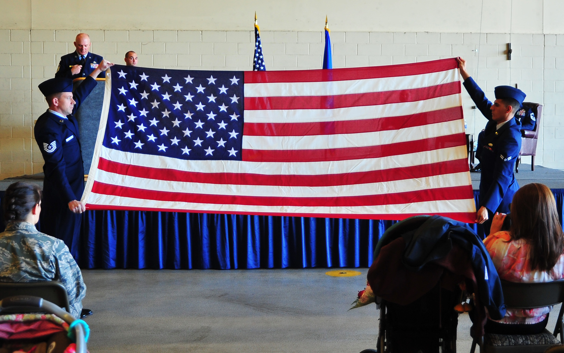 Senior Master Sgt. Donald Moses retirement ceremony