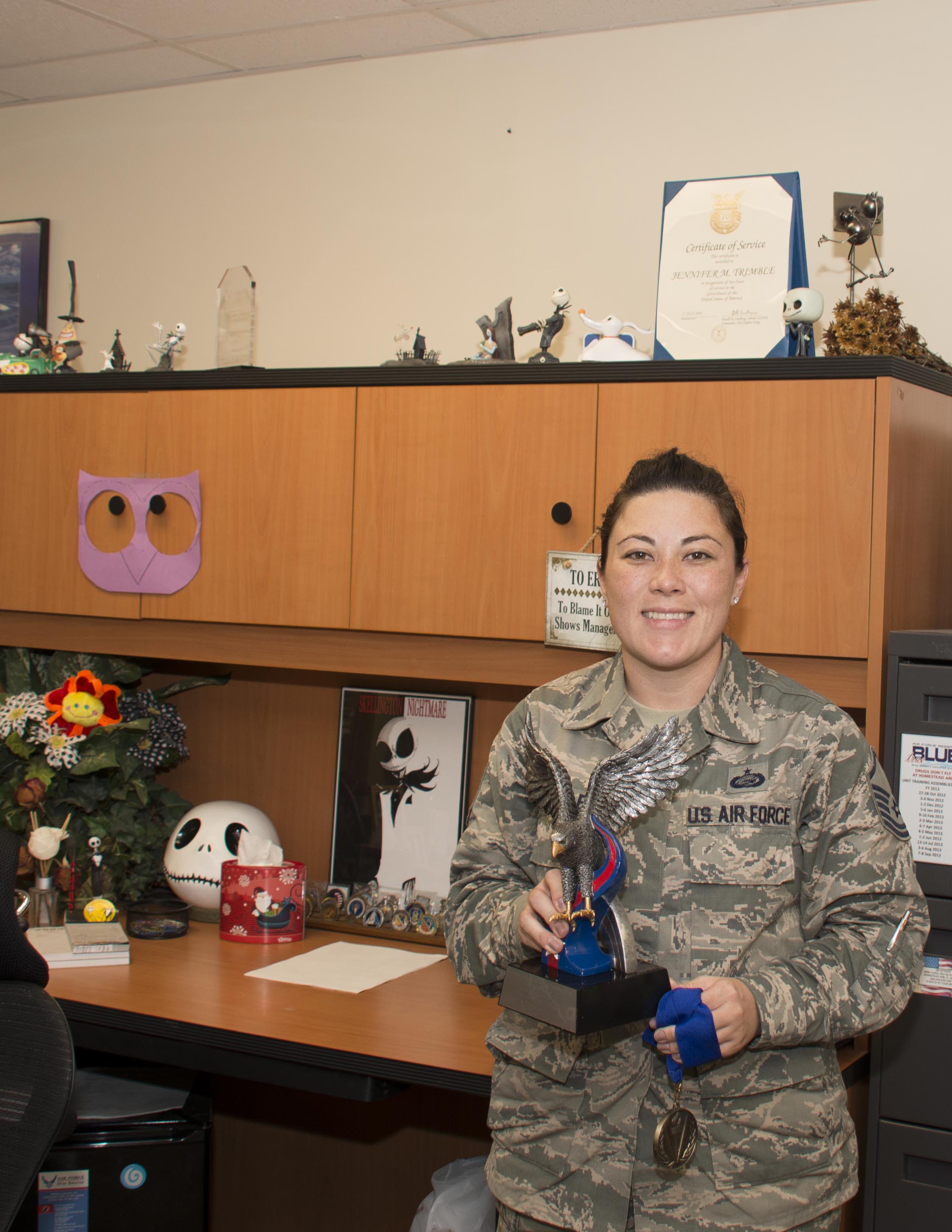 Outstanding contributions result in national award > Air Force Reserve ...