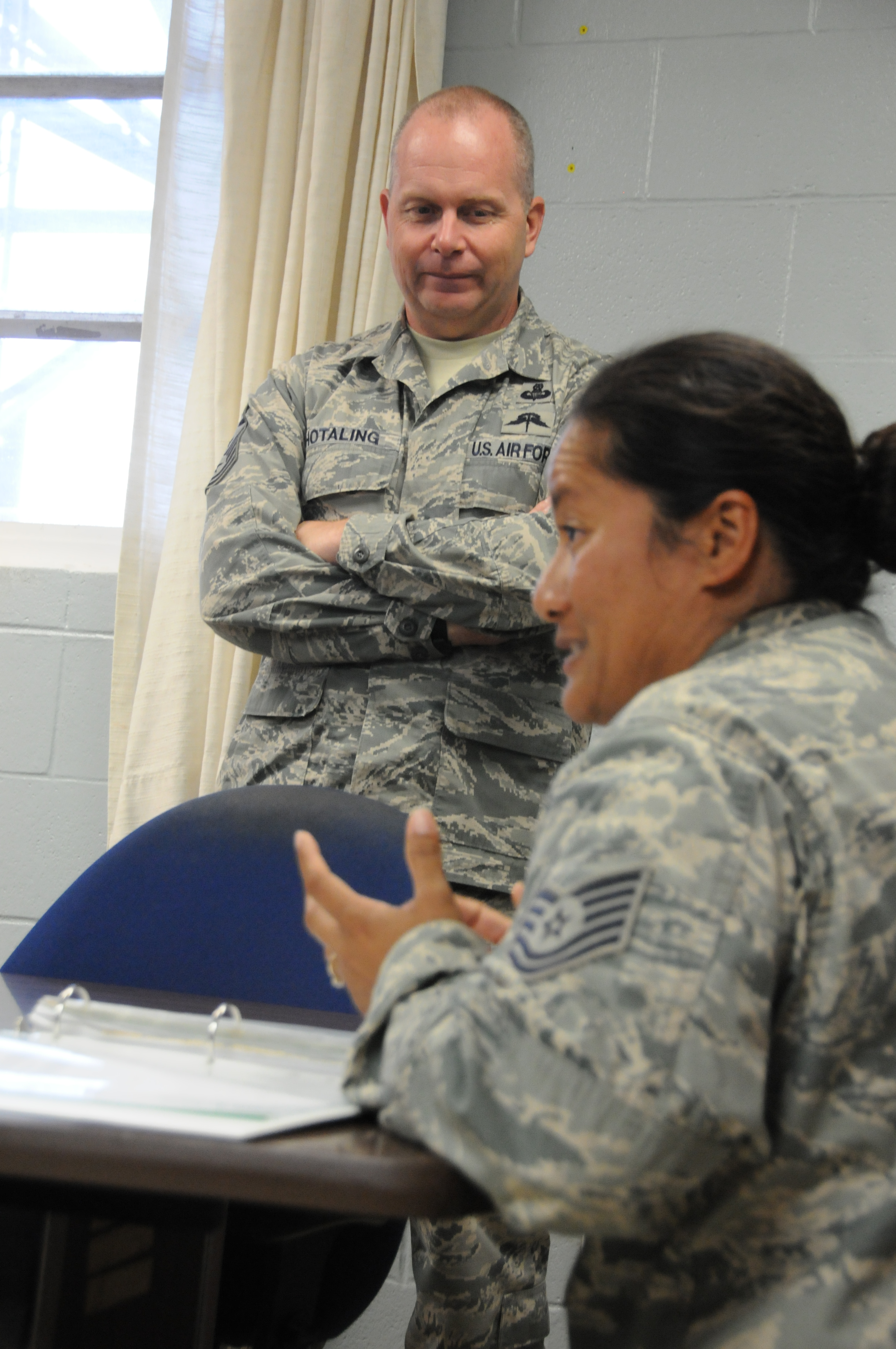ANG Command Chief visits 169th