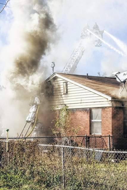 Base, city fire department training pays off in house fire > Altus Air ...