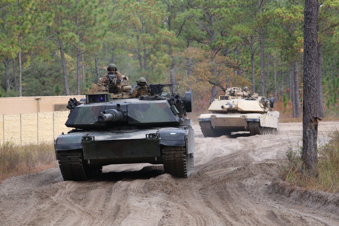 Integrated Task Force Tank Platoon rolls out