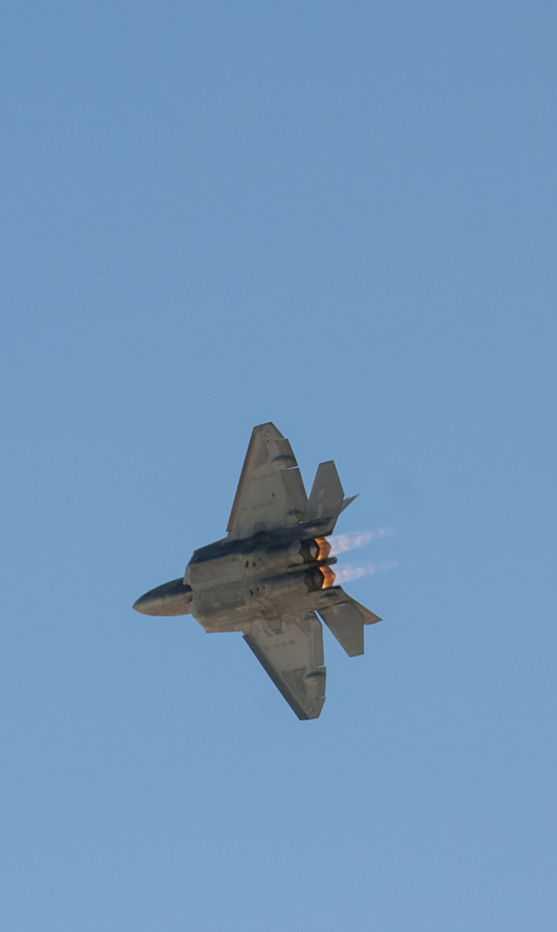 Raptor demo team soars into sky > Nellis Air Force Base > Article Display
