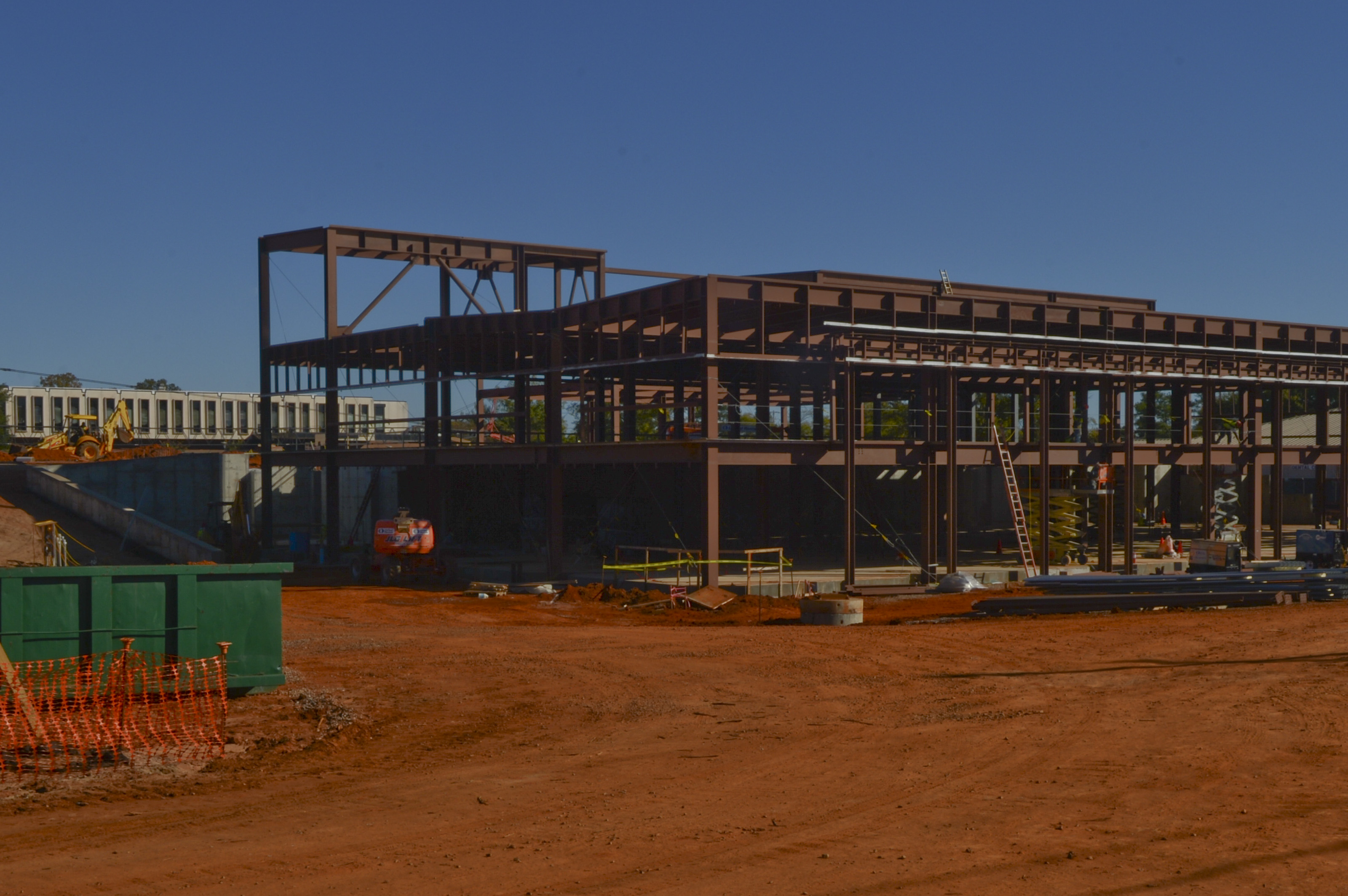 Shaw under renovation