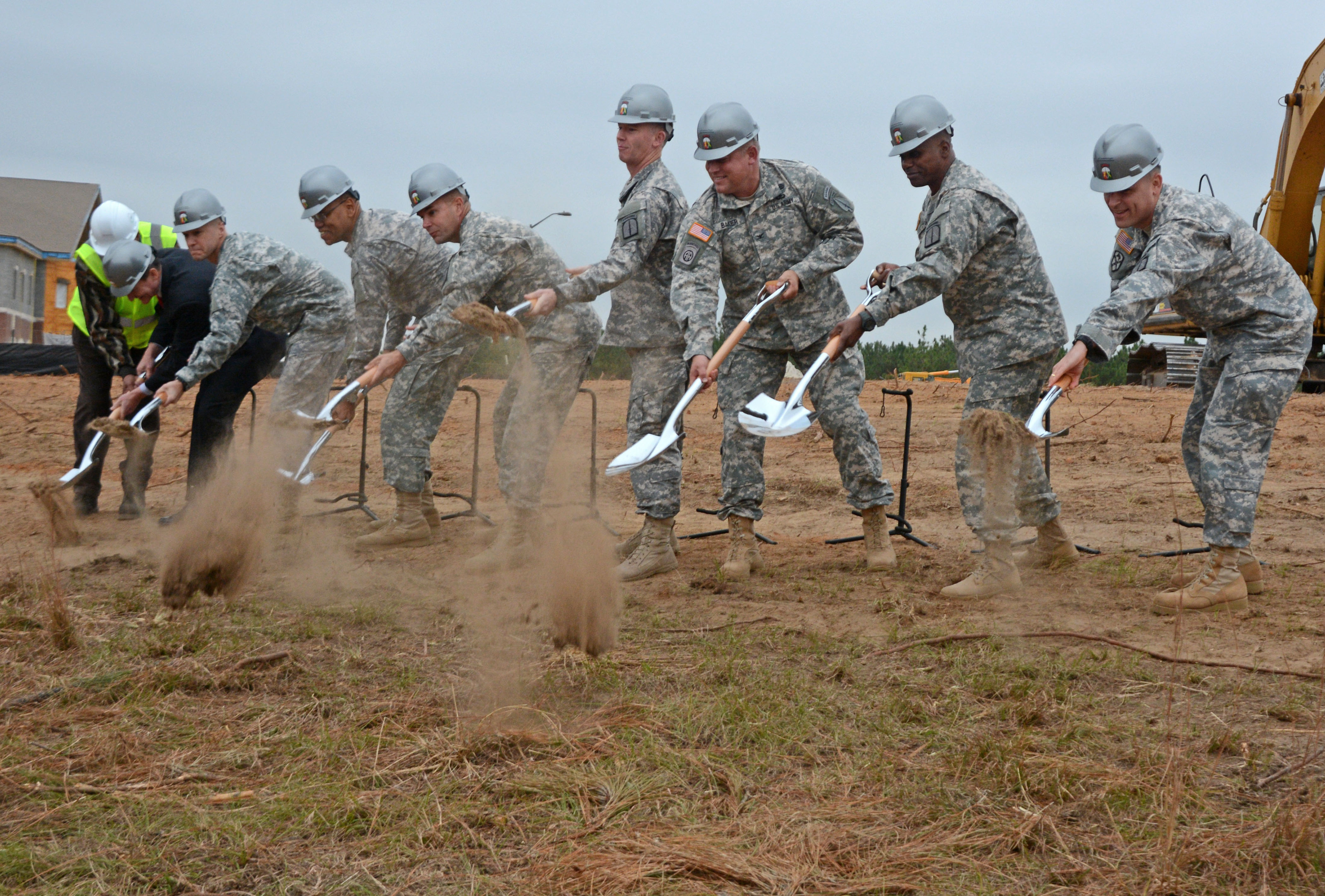 528th Sustainment Brigade (Airborne) breaks ground on new facility ...