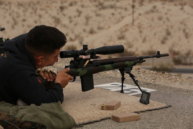 Combat Center shooting team puts rounds down range > Marine Corps Air ...