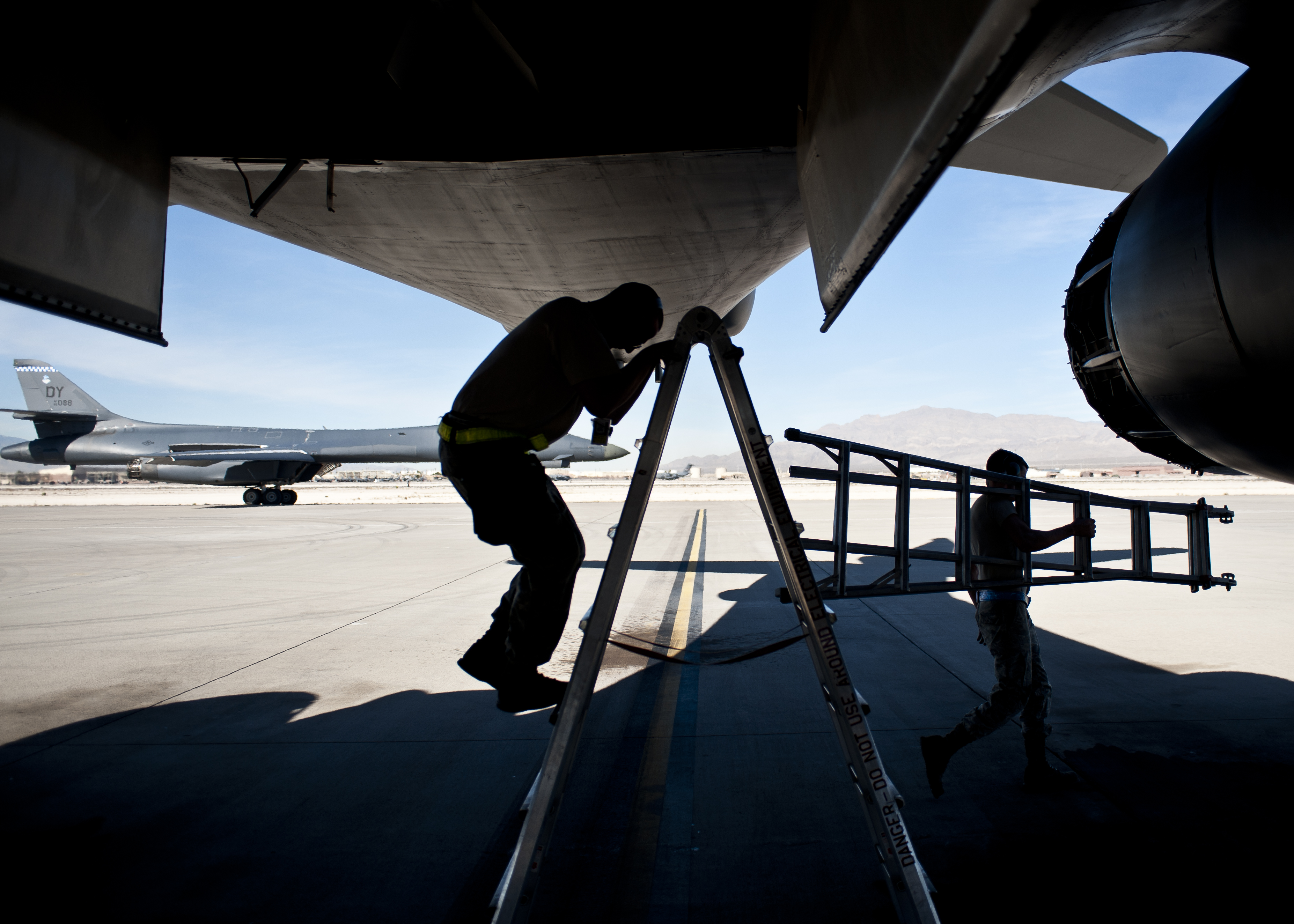 Ellsworth AFB B-1s blast through Green Flag-West 15-02 > Nellis Air ...
