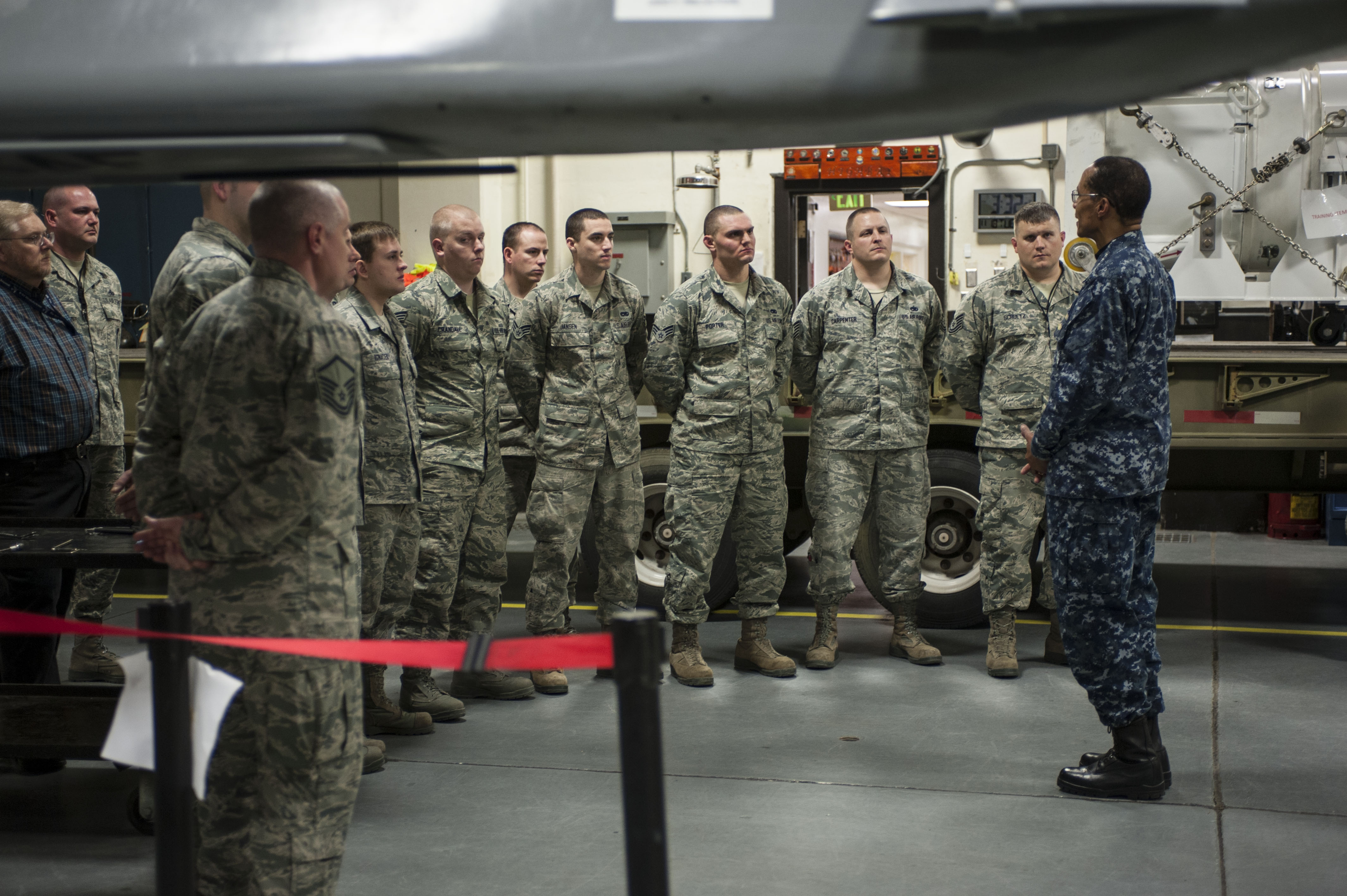 Adm. Cecil D. Haney visits Minot > Air Force Global Strike Command ...