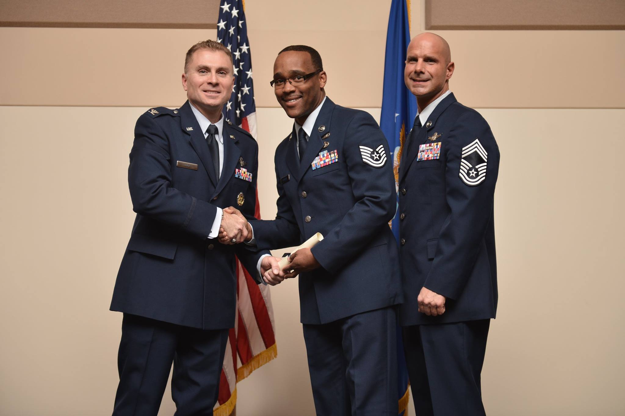 Two ARPC members earn CCAF degrees