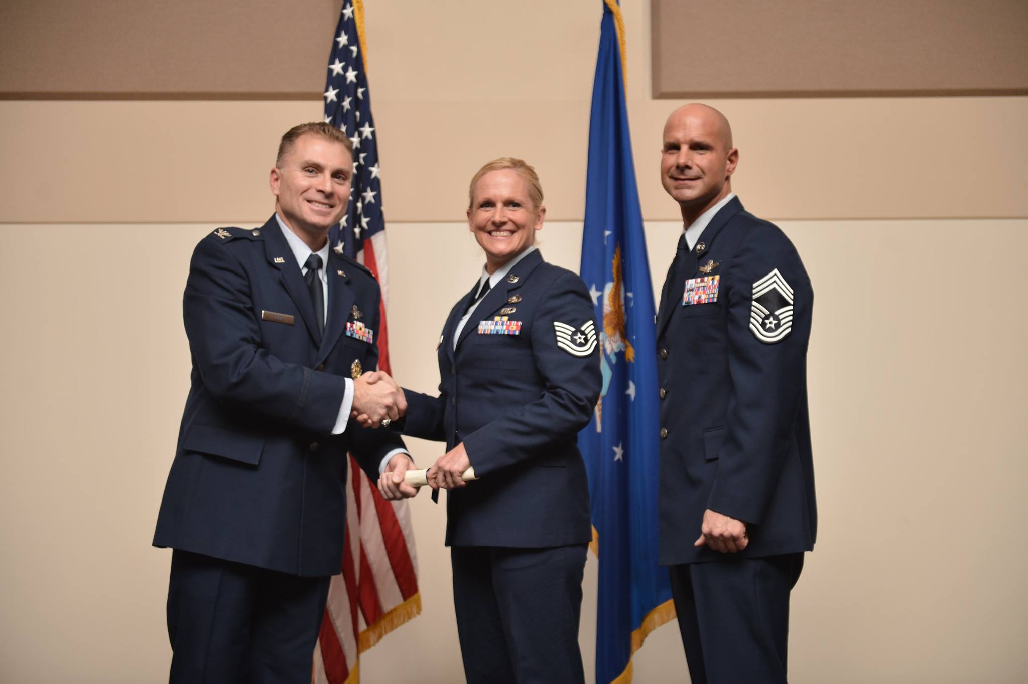 Two ARPC members earn CCAF degrees