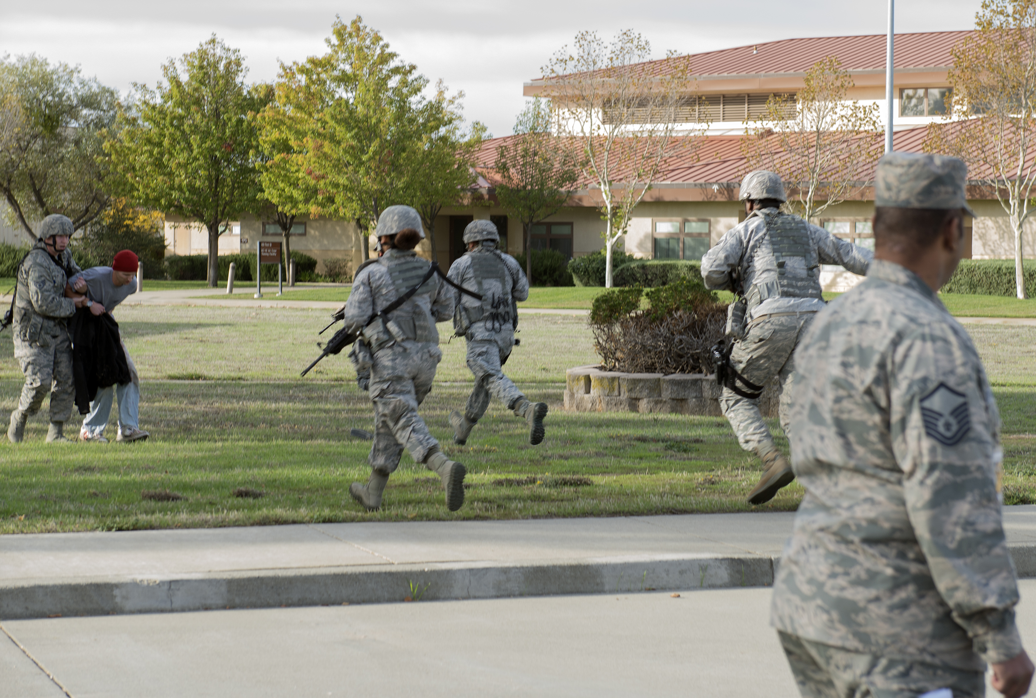 Exercise helps Travis prepare in case of emergency