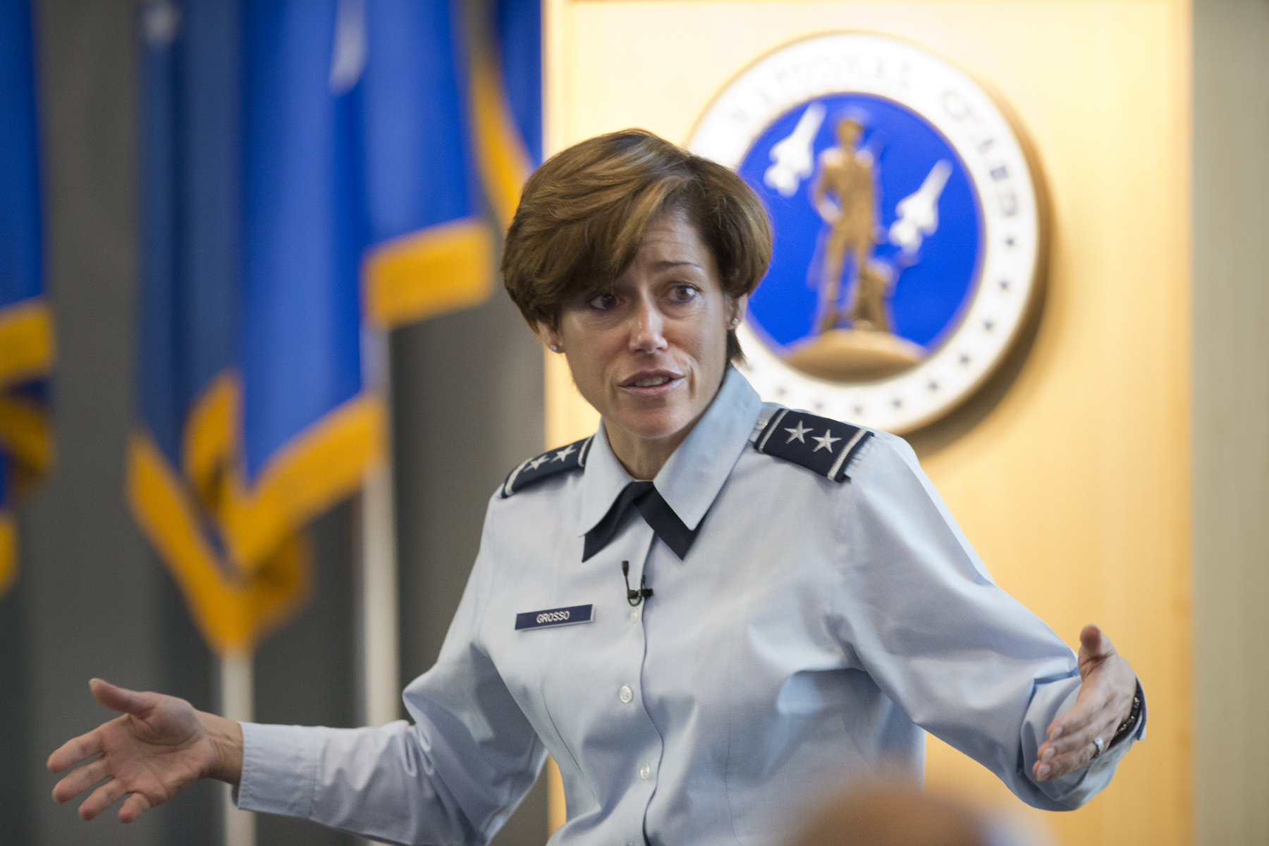 Maj. Gen Gina M. Grosso, director of the Air Force Sexual Assault ...