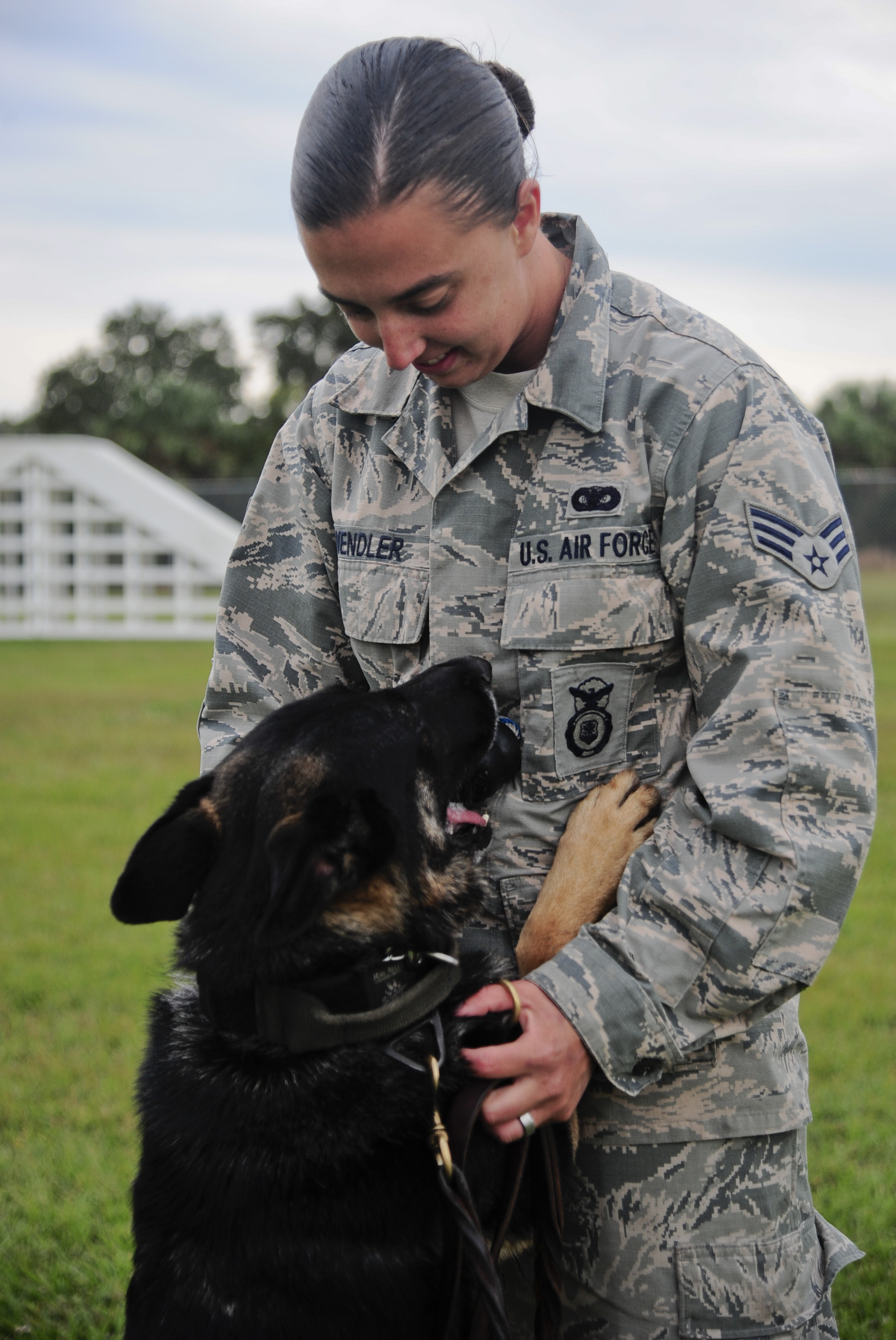 Stand Out Female: MWD Handler