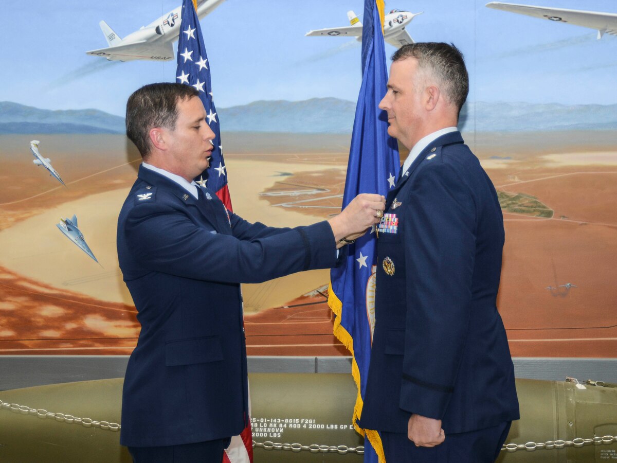 412th Ops Group deputy CC retires > Edwards Air Force Base > News