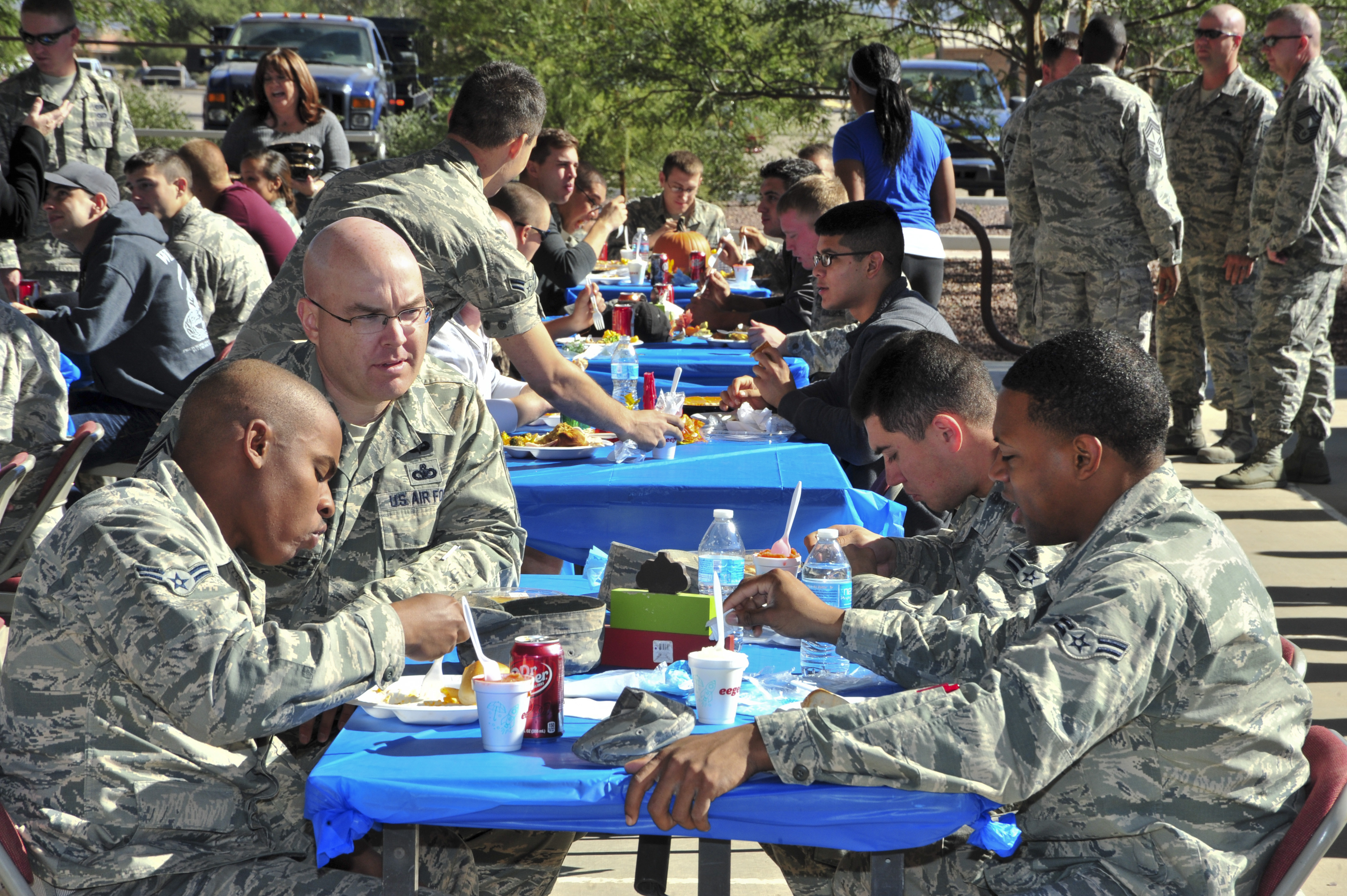 Thanksgiving Dorm Bash held at D-M > Davis-Monthan Air Force Base ...