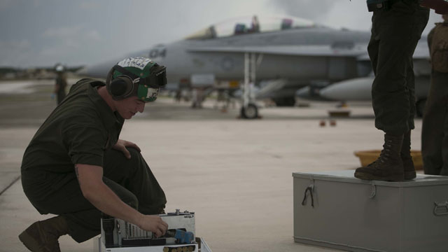 The Marine Corps’ pit crew: Aircraft Maintenance