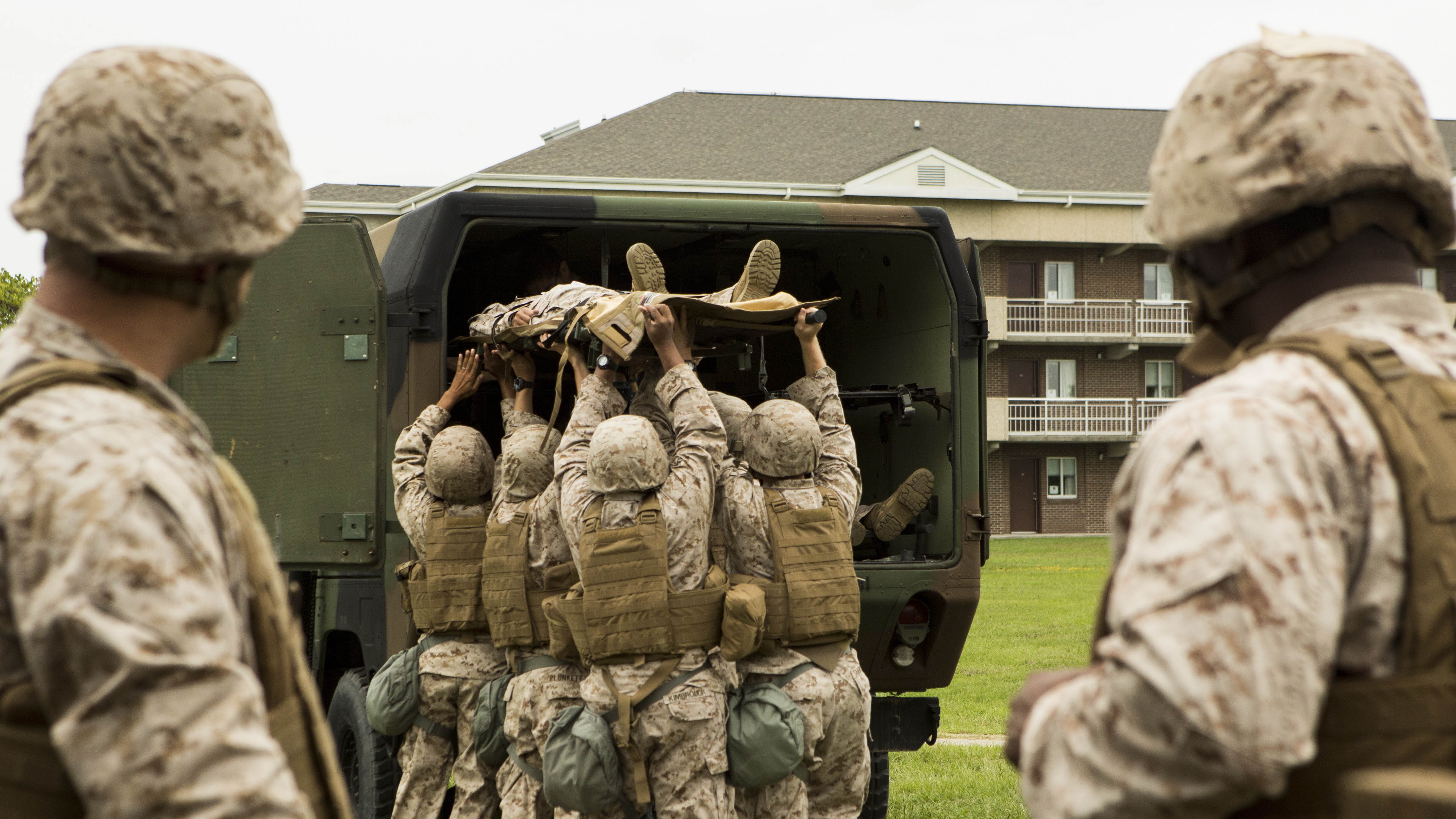 Lives on the line: 2nd Medical Battalion prepares for trauma care