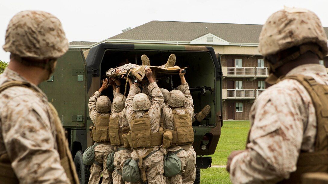 Lives on the line: 2nd Medical Battalion prepares for trauma care