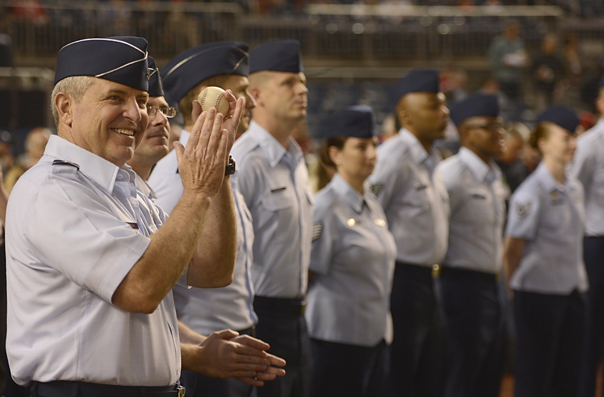 AFDW Airmen celebrate AF birthday at Nationals Park > Joint Base ...