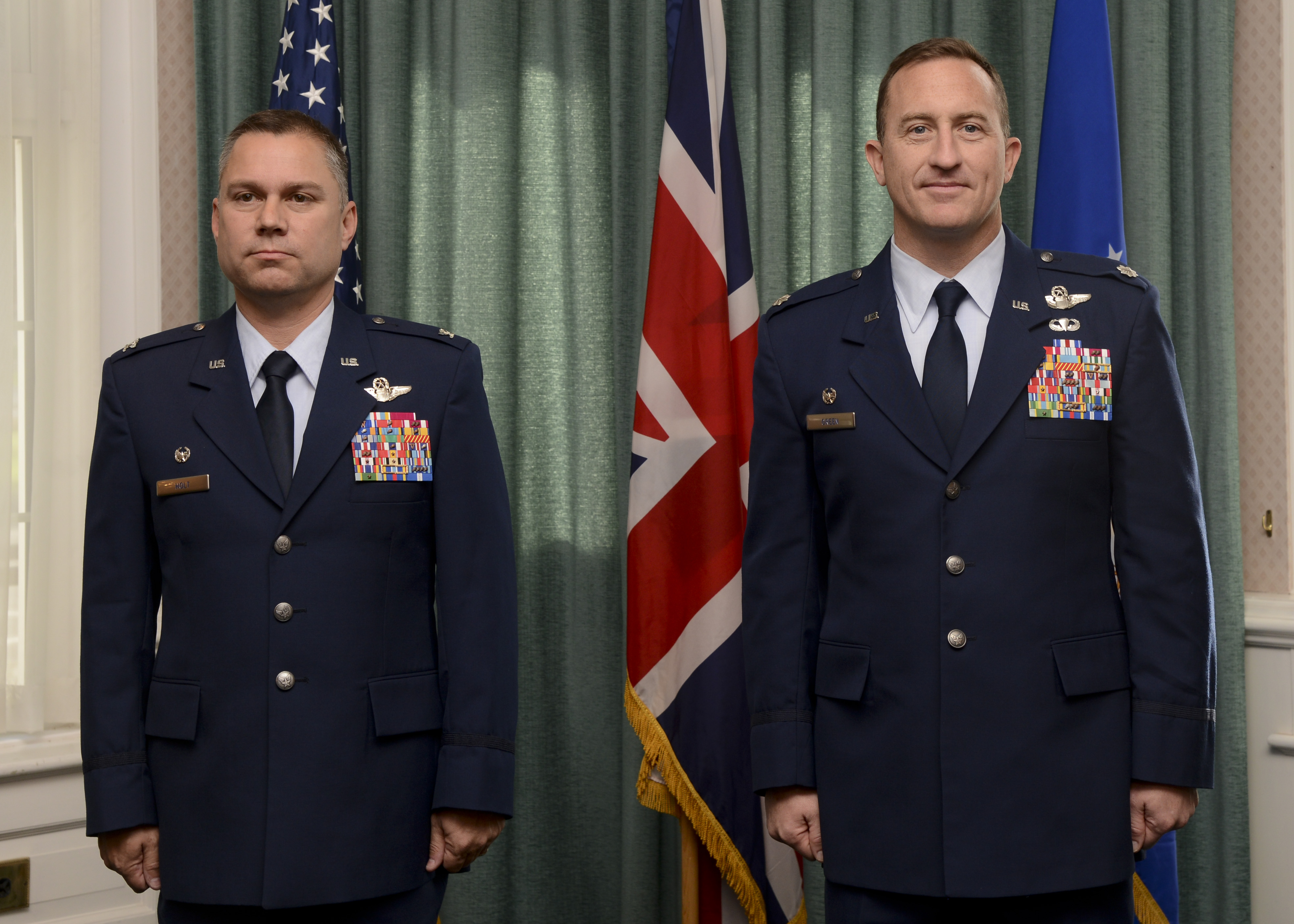 From oak leaf to full bird: 352nd SOG commander pins-on > Royal Air ...