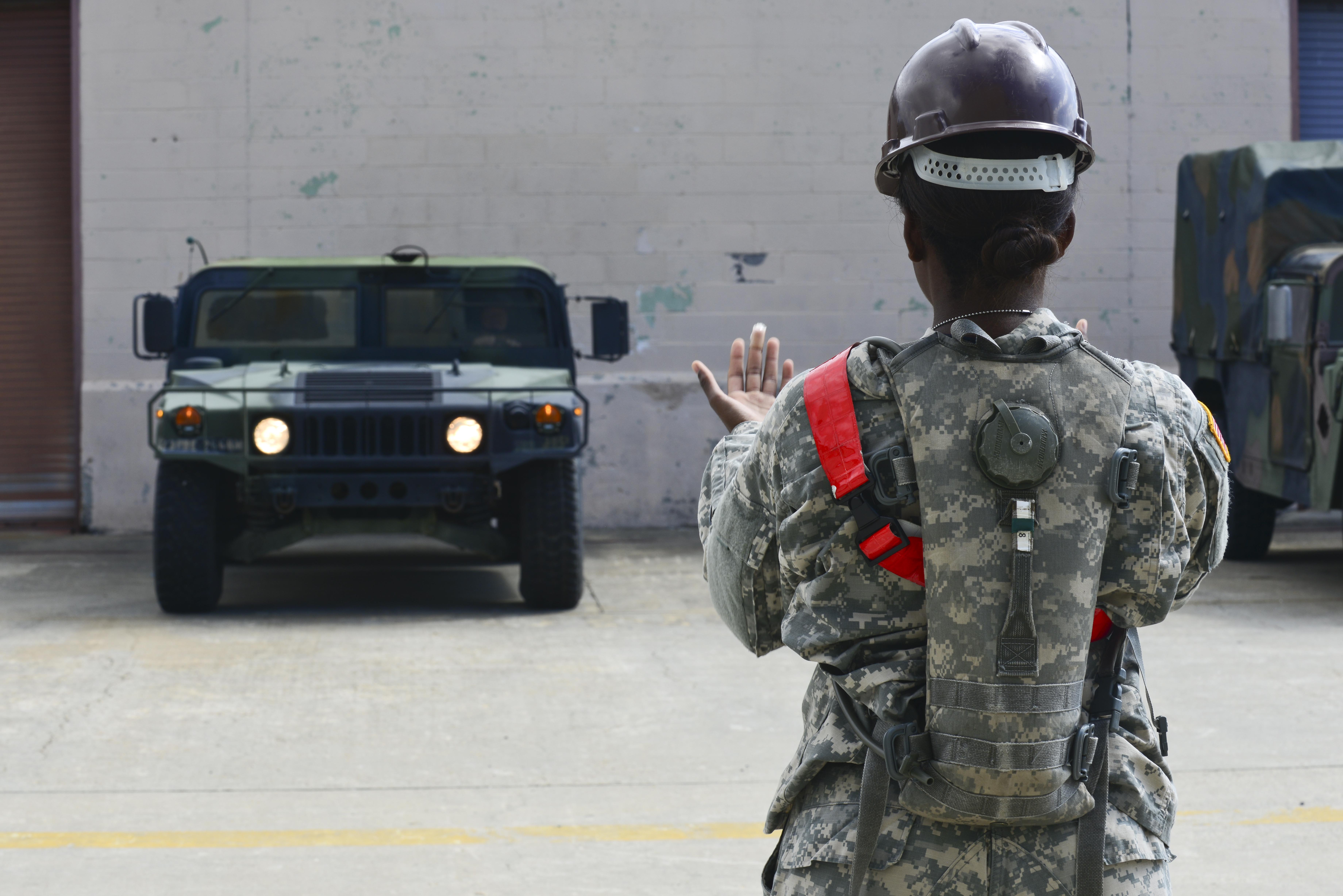 508th Motor pool supports AIT