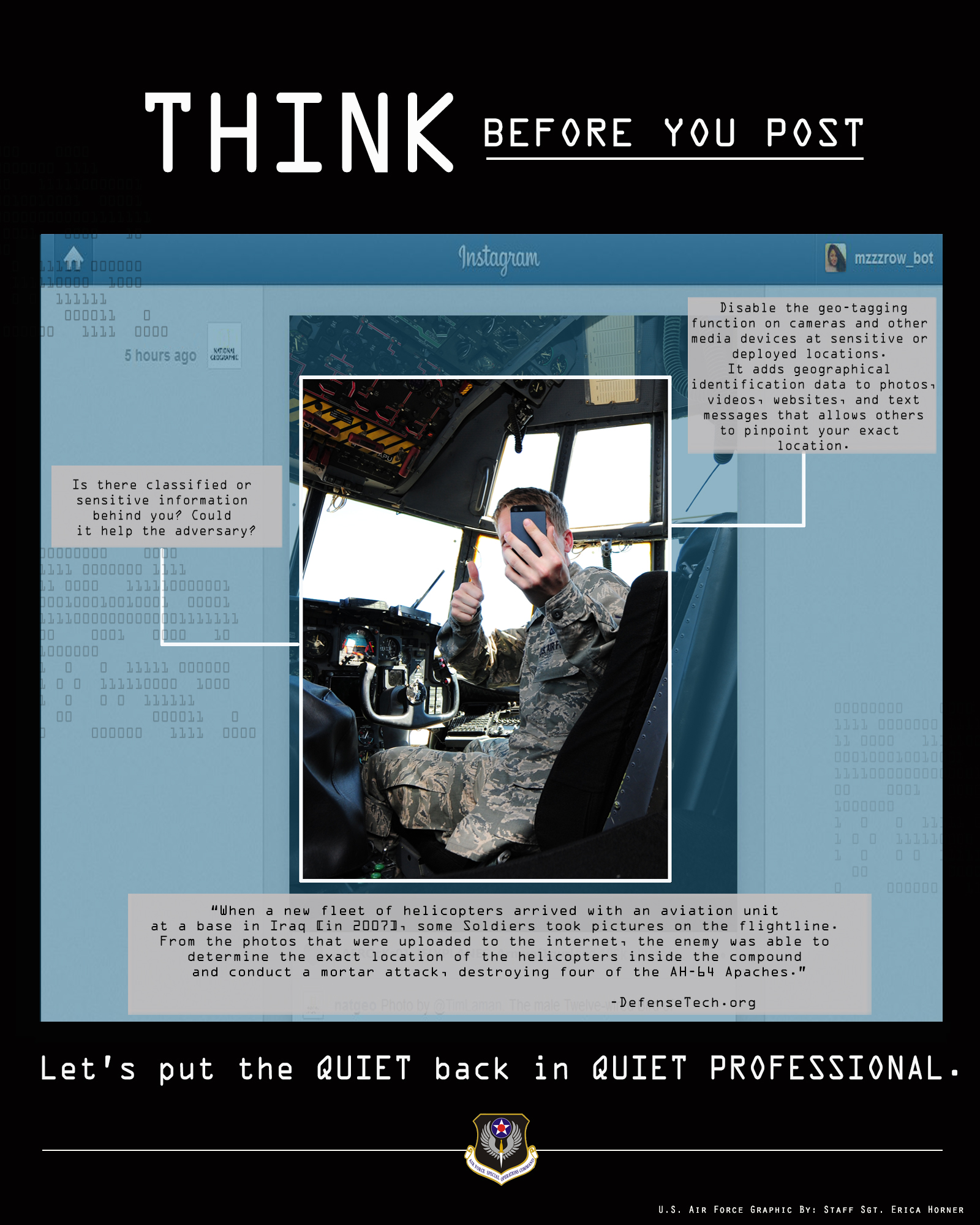 Think before you post