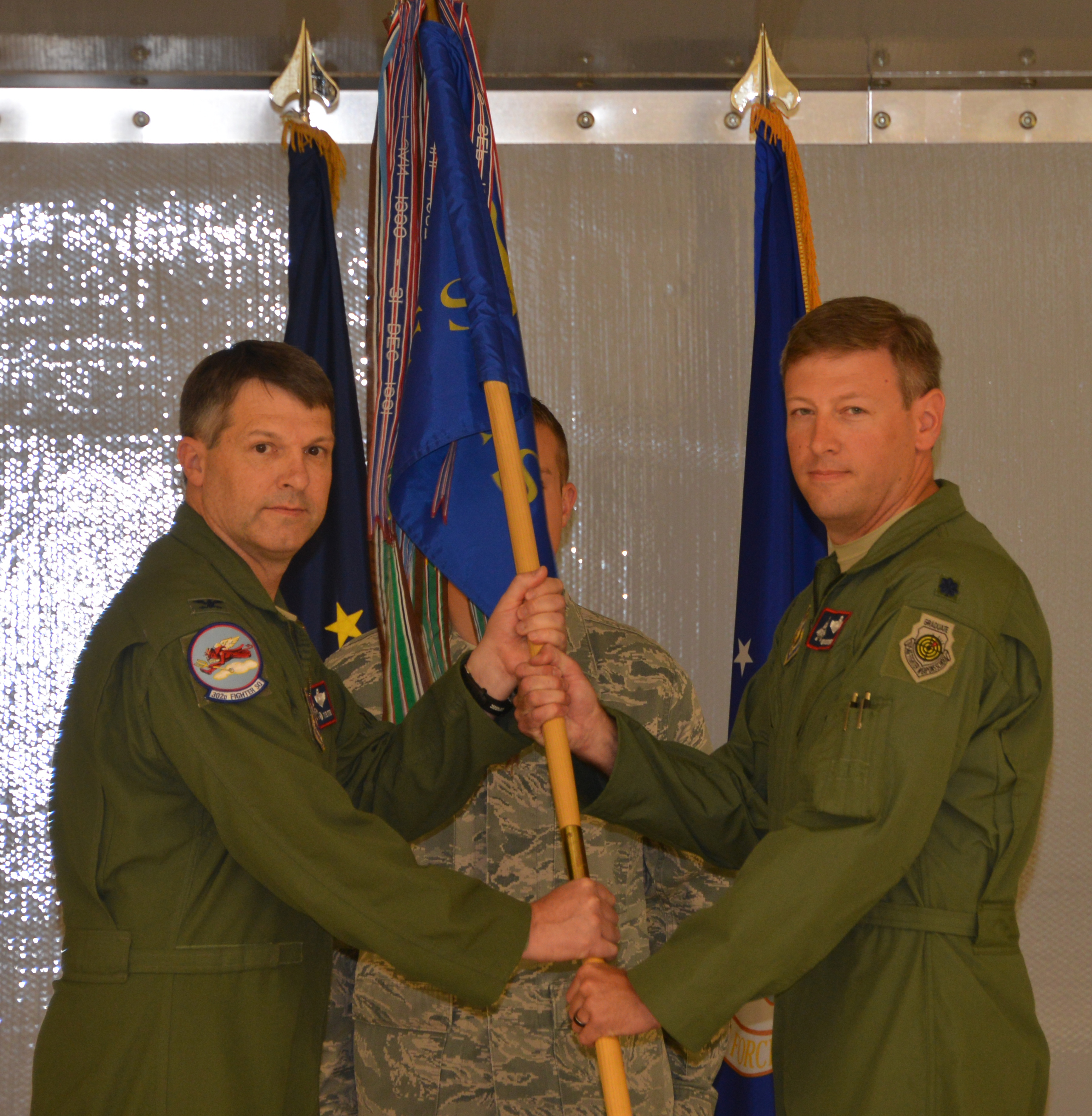 Air Force Reserve 302nd Fighter Squadron Welcomes New Commander > 477th ...