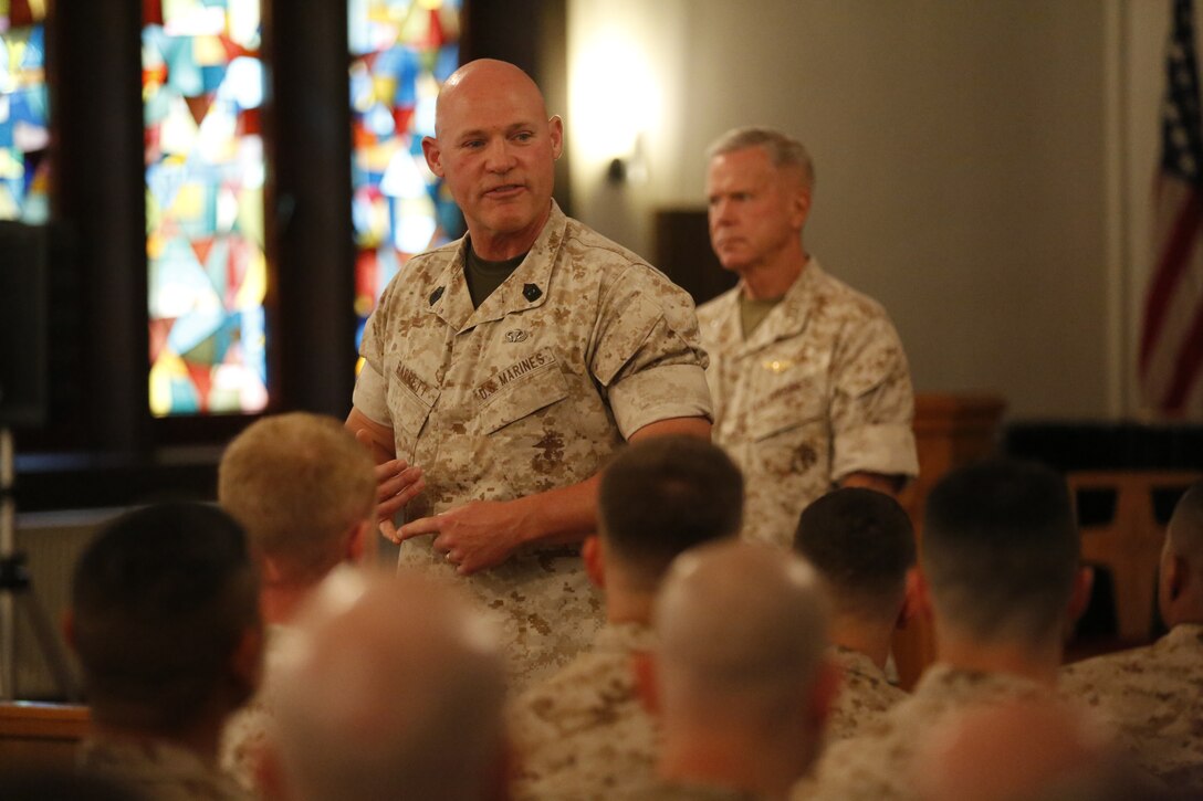 CMC and SMMC Town Hall with MARFOREUR and MARFORAF