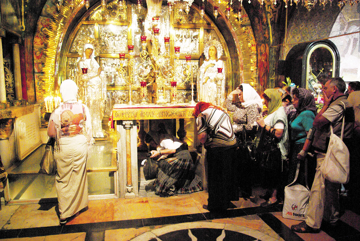 Exultation of the cross: Constantine’s basilica