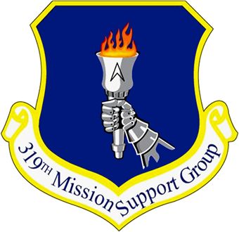319th Mission Support Group shield