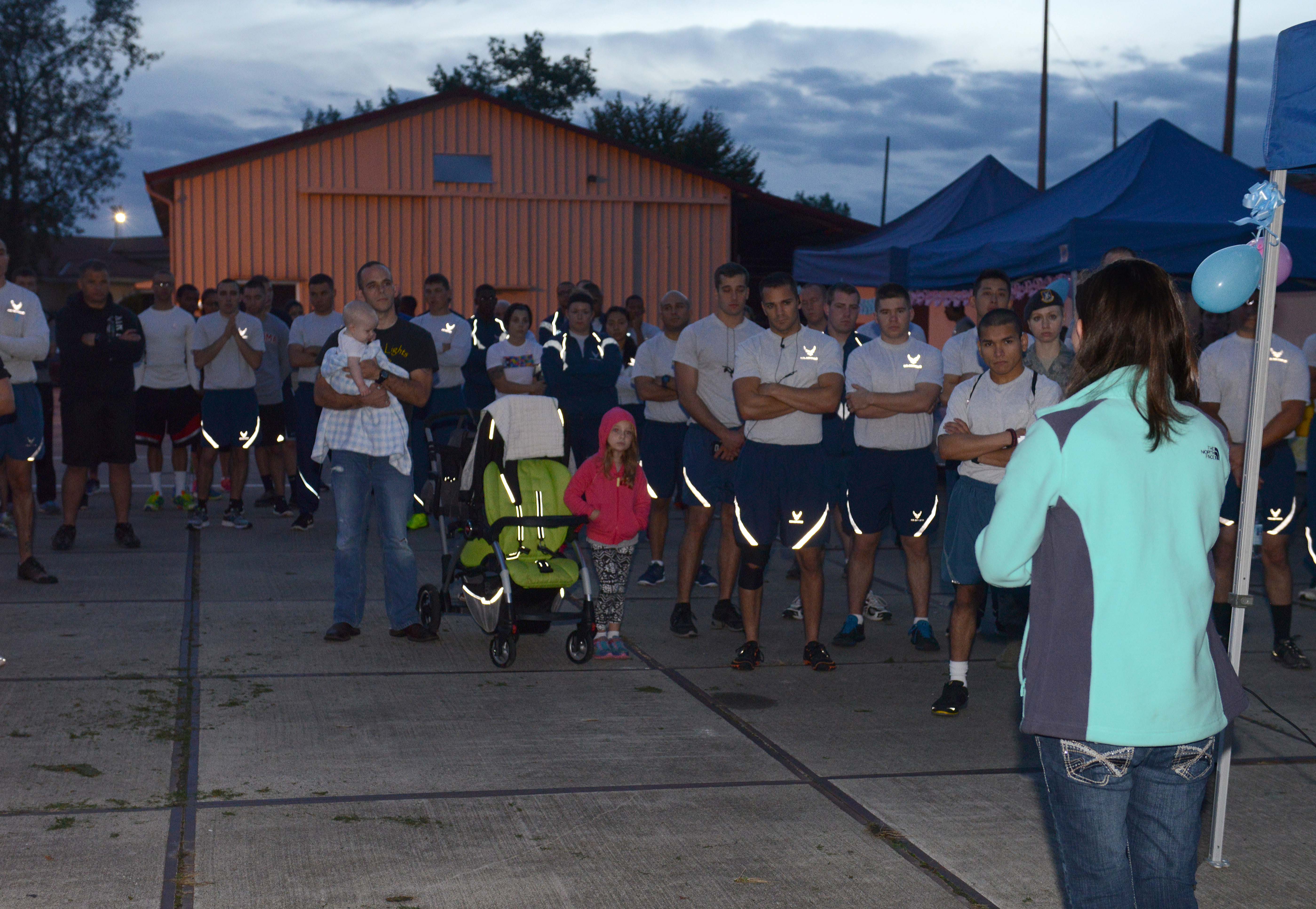 Raising awareness for SIDS > Aviano Air Base > Display