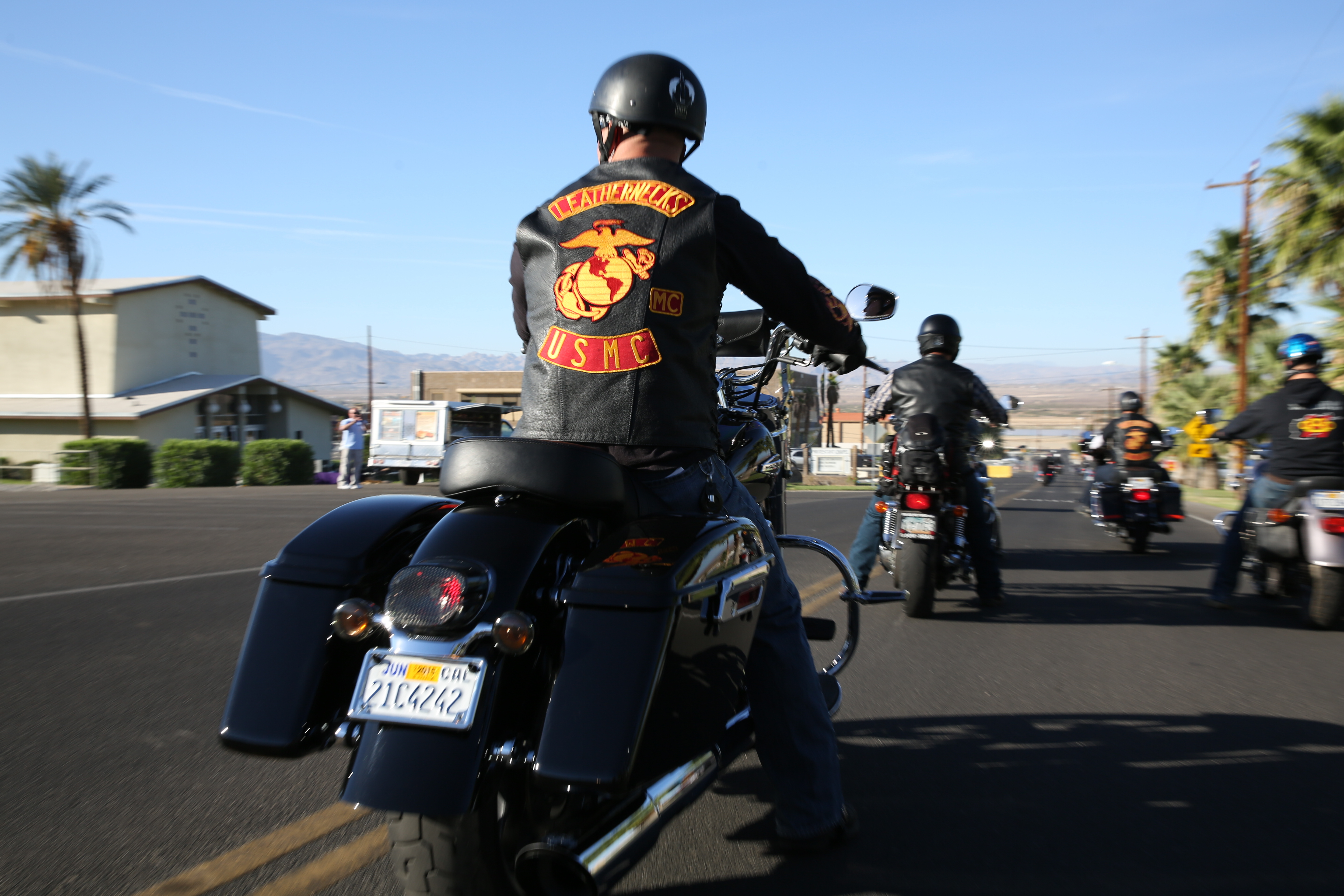 Combat Center hosts Domestic Violence Awareness motorcycle ride