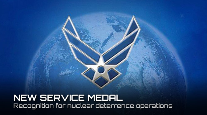 Eligible Airmen may now apply for nuclear deterrence medal > Air ...