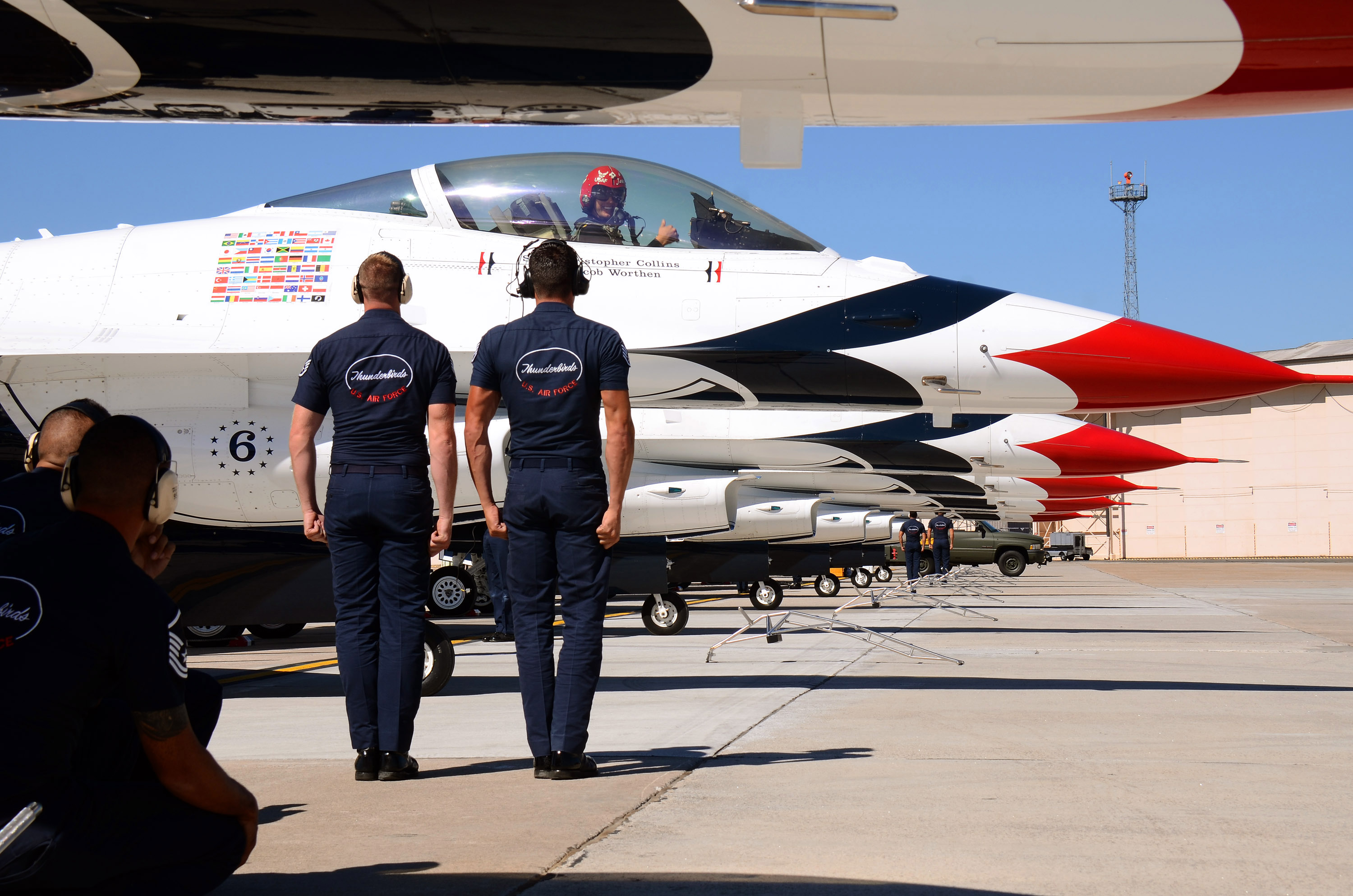 Thunderbirds Practice in Rome > Air Force Reserve Command > News Article