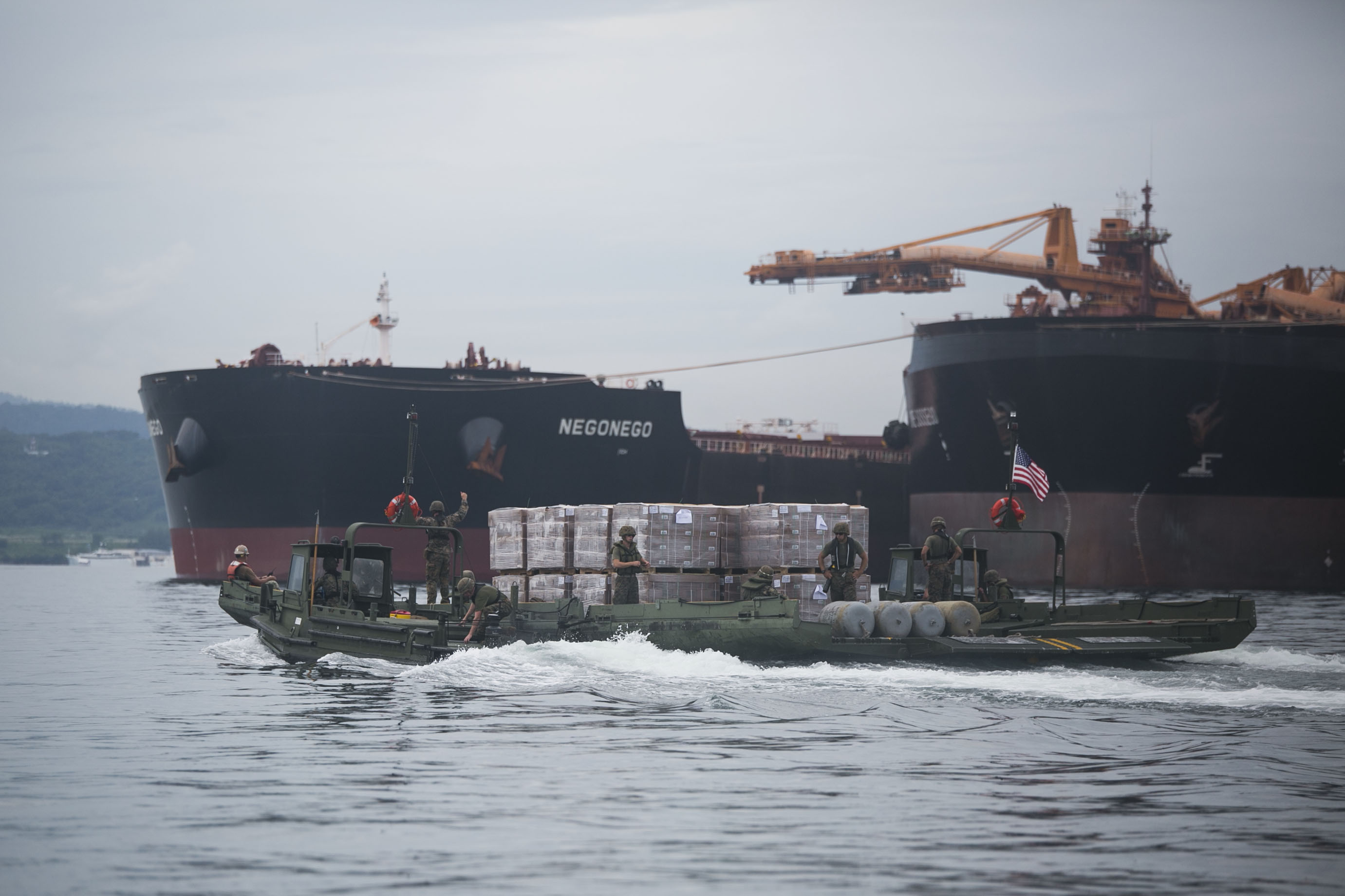 Marines improve ship-to-shore concept with bridge components