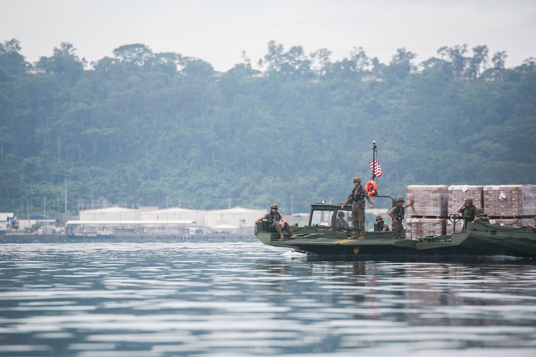 Marines improve ship-to-shore concept with bridge components