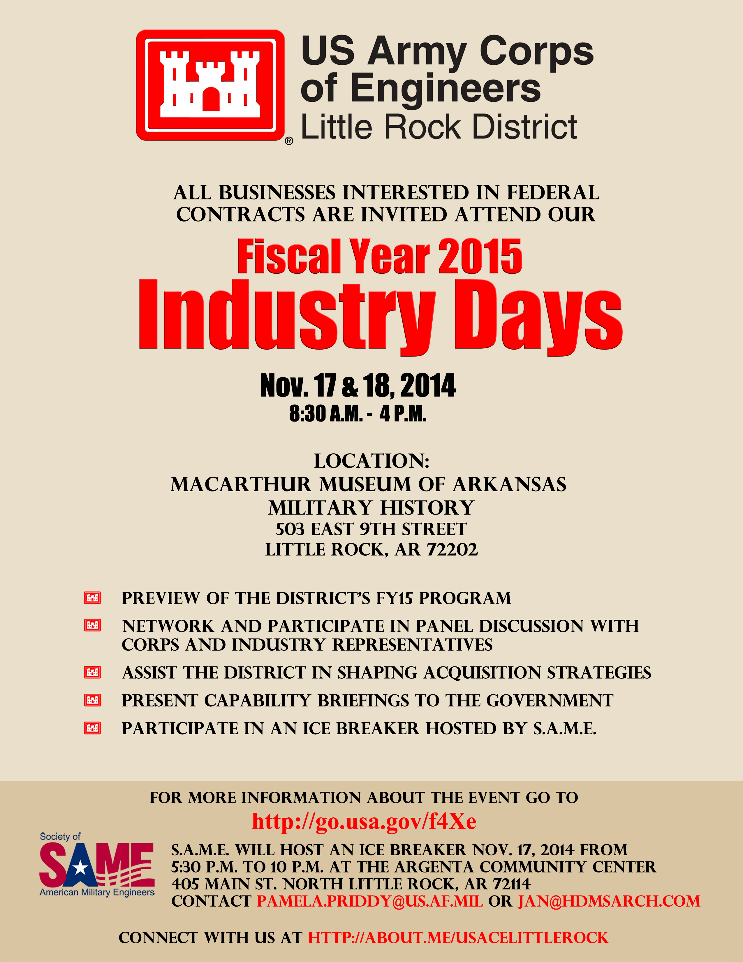 Fiscal Year 2015 Indusrty Days