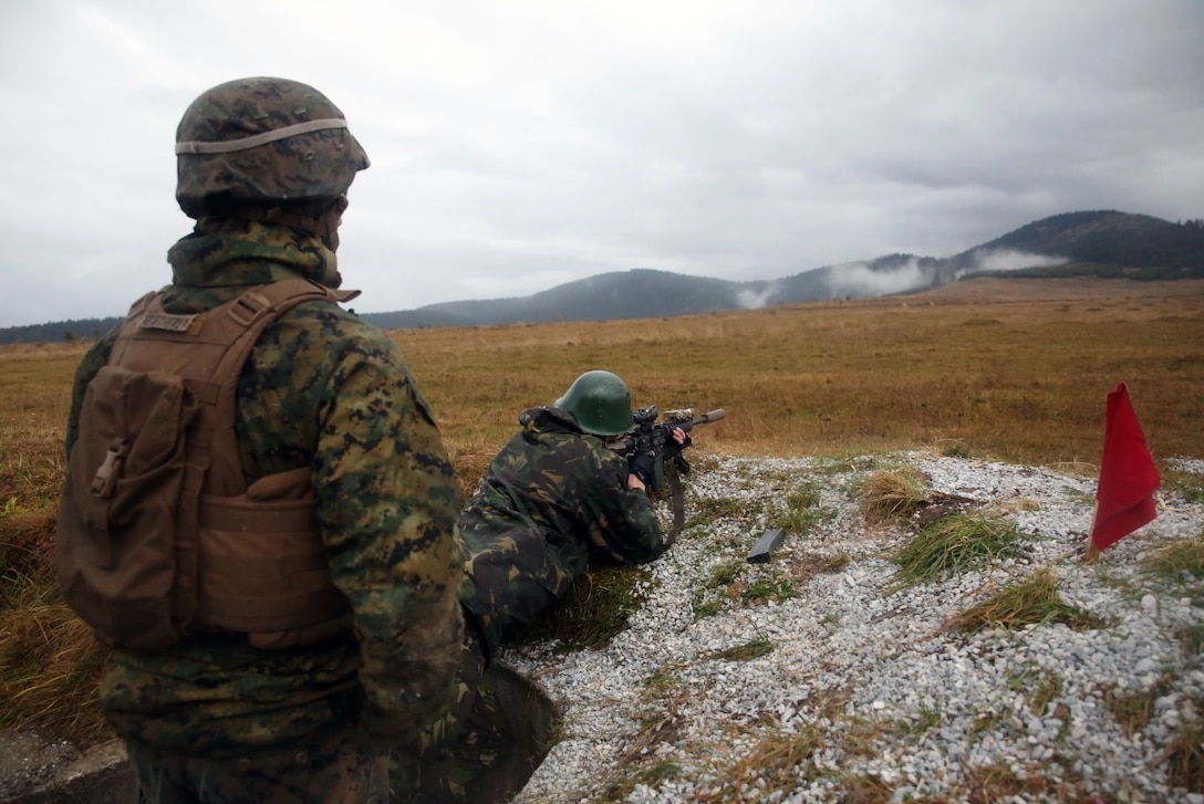 Marines, Romanian Land Forces conquer the mountains during Platinum ...