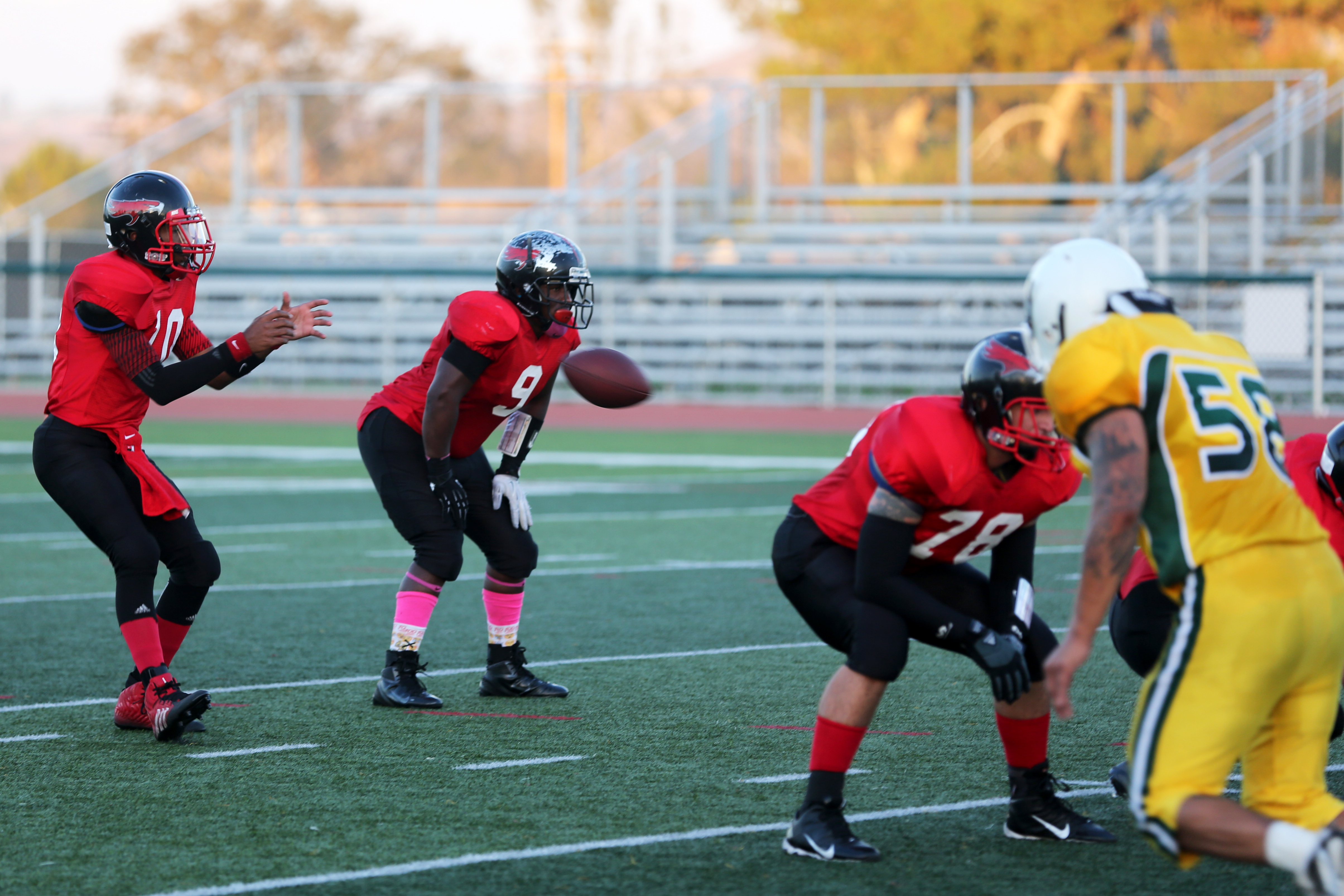 MCAS Miramar Falcons win first playoff game