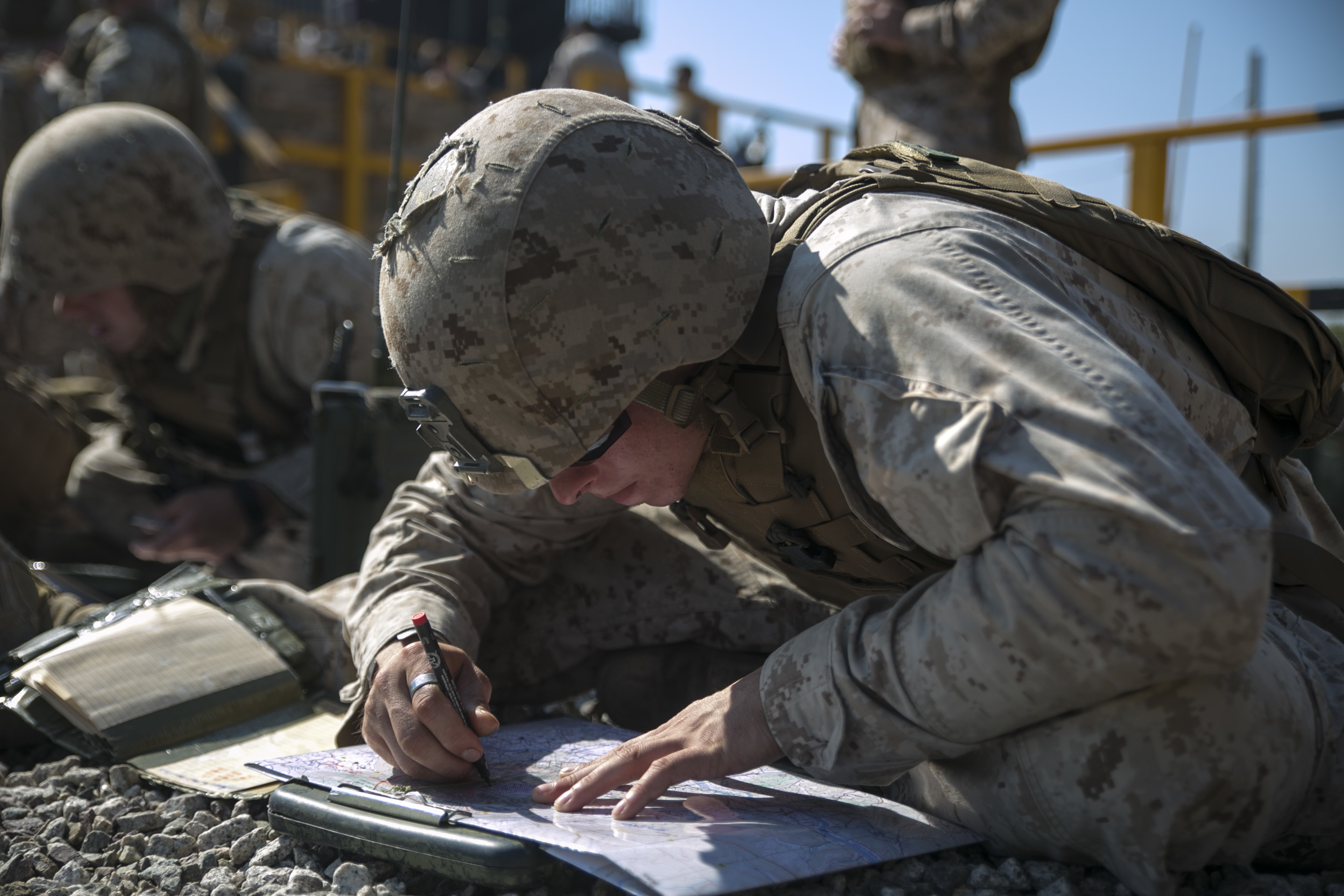 5th ANGLICO brings lightning from sky